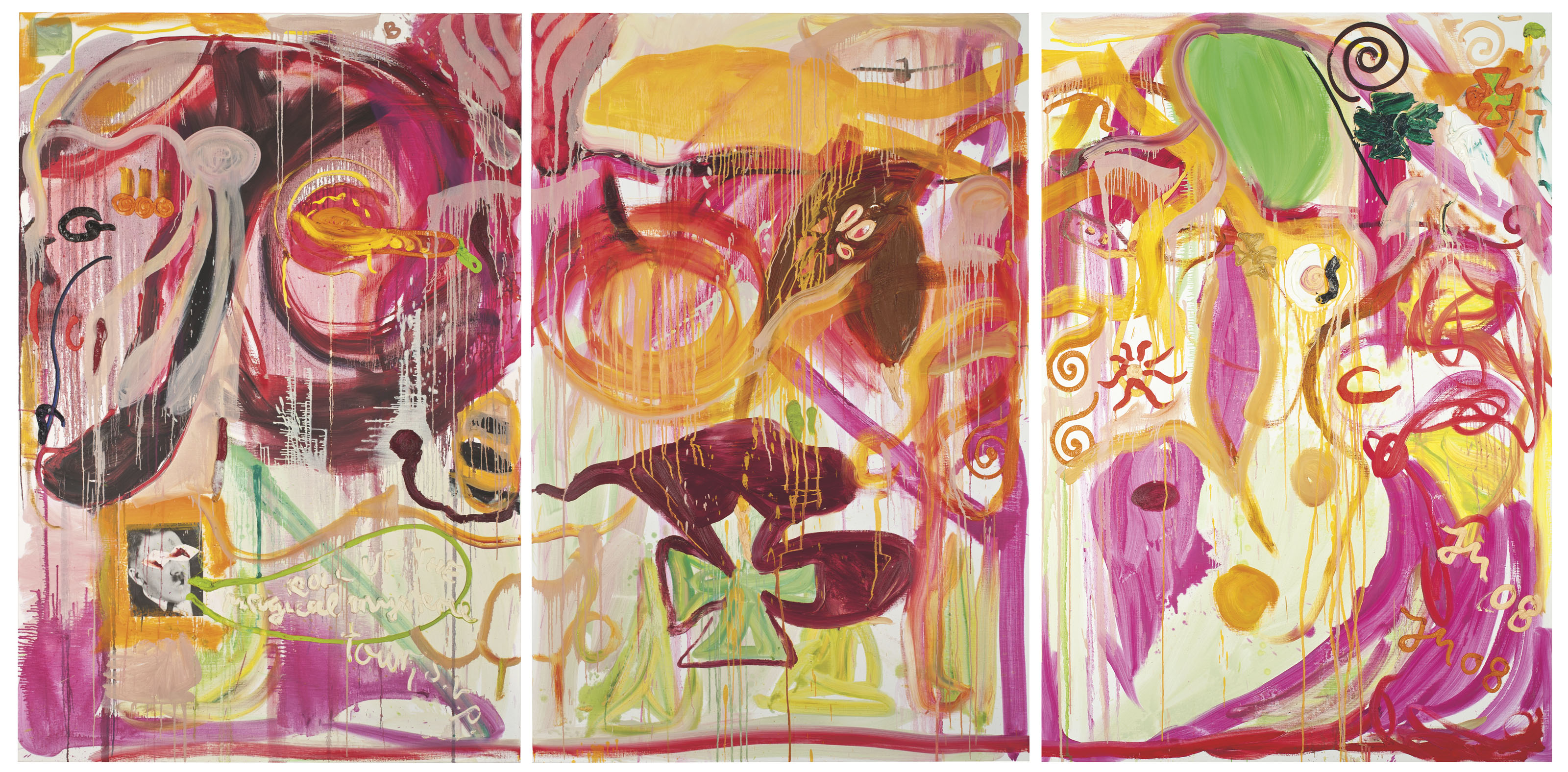 JONATHAN MEESE (B. 1971), ERZ FOX de STOFFWECHSELGOTT "Metabolismädch ...