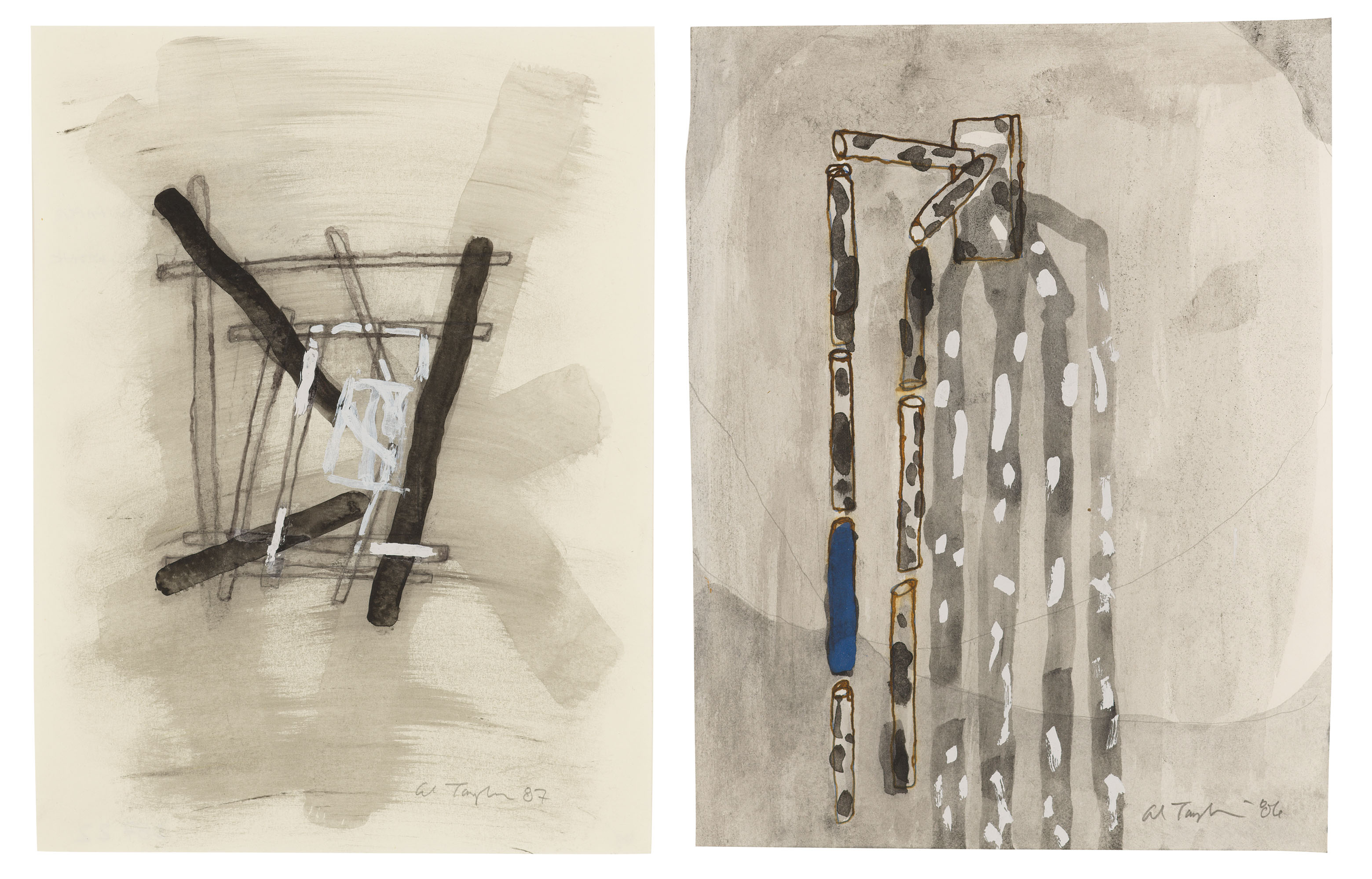 AL TAYLOR (1948-1999), (i) Untitled(ii) Untitled | Christie’s