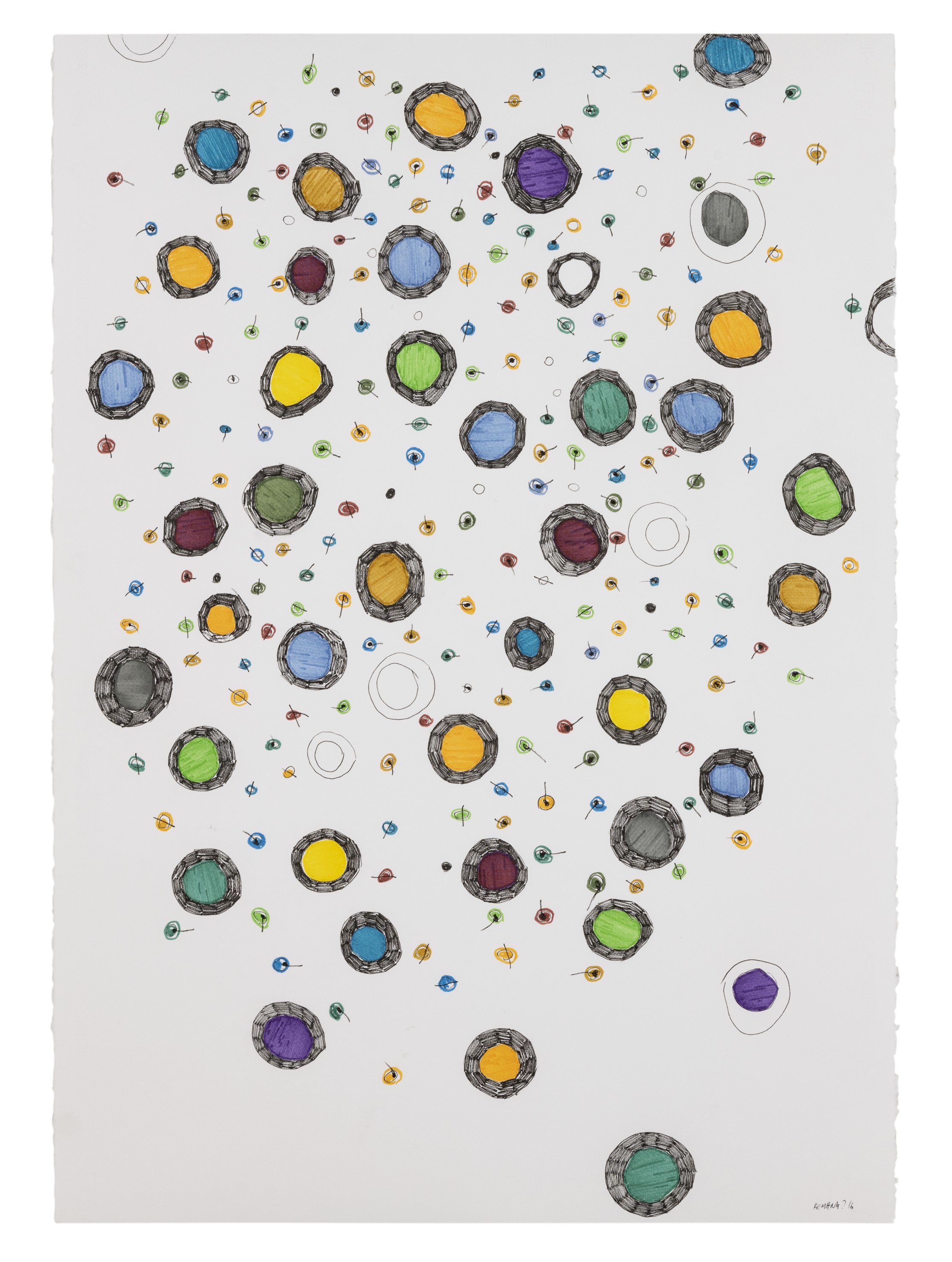 KEMANG WA LEHULERE (B. 1984), Cosmic Interluded Orbit 3 | Christie’s