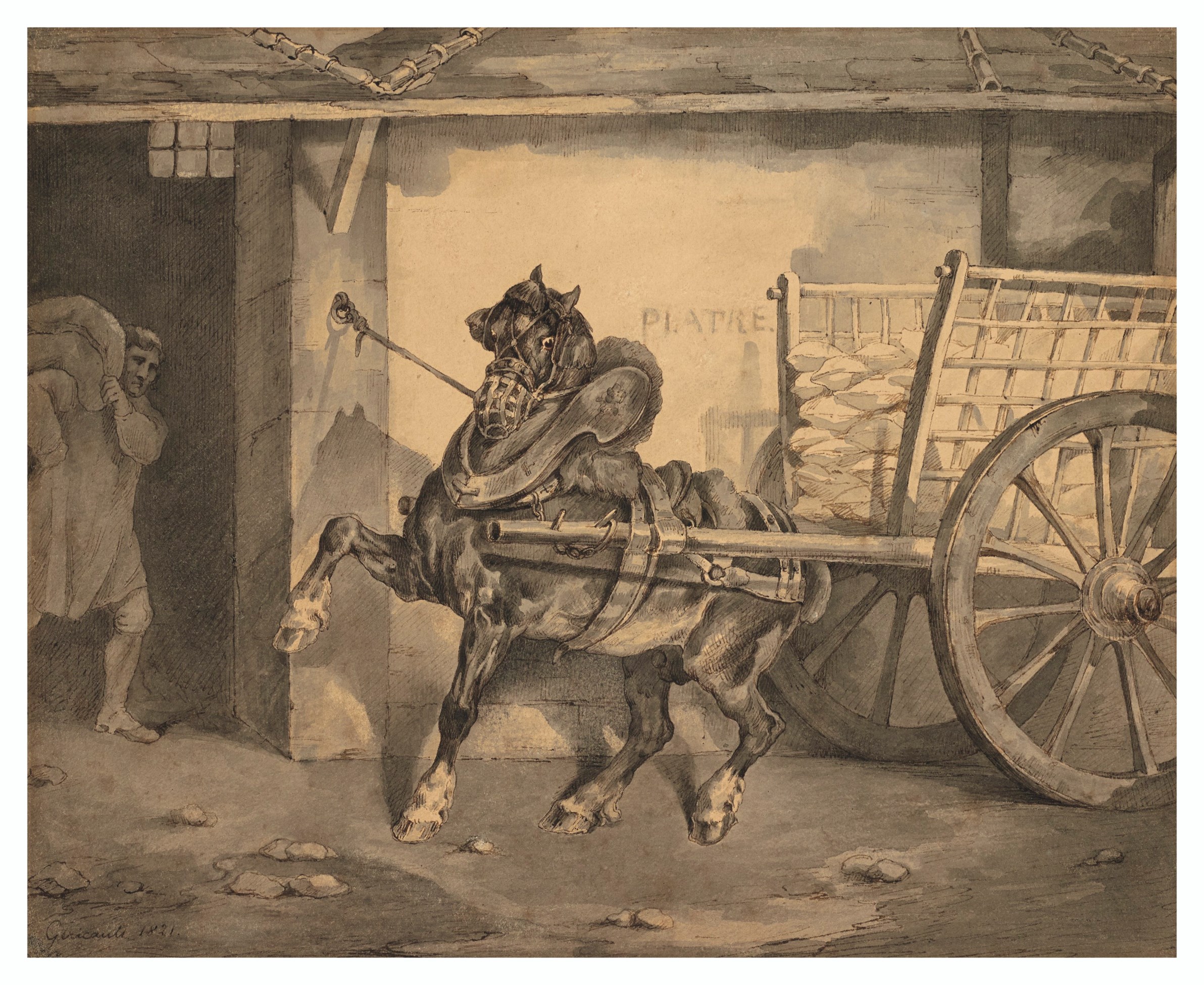 Jean-Louis-André-Théodore Gericault (Rouen 1791-1824 Paris), The ...