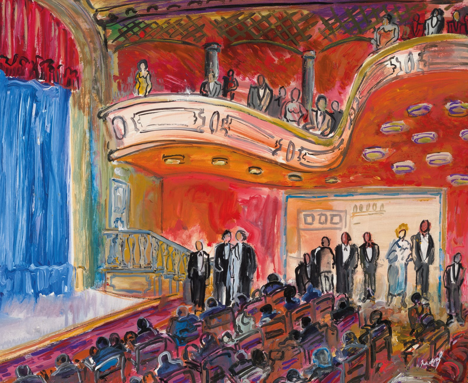 CARLOS NADAL (1917-1998), Entreacto en el Molino (Ópera) | Christie's