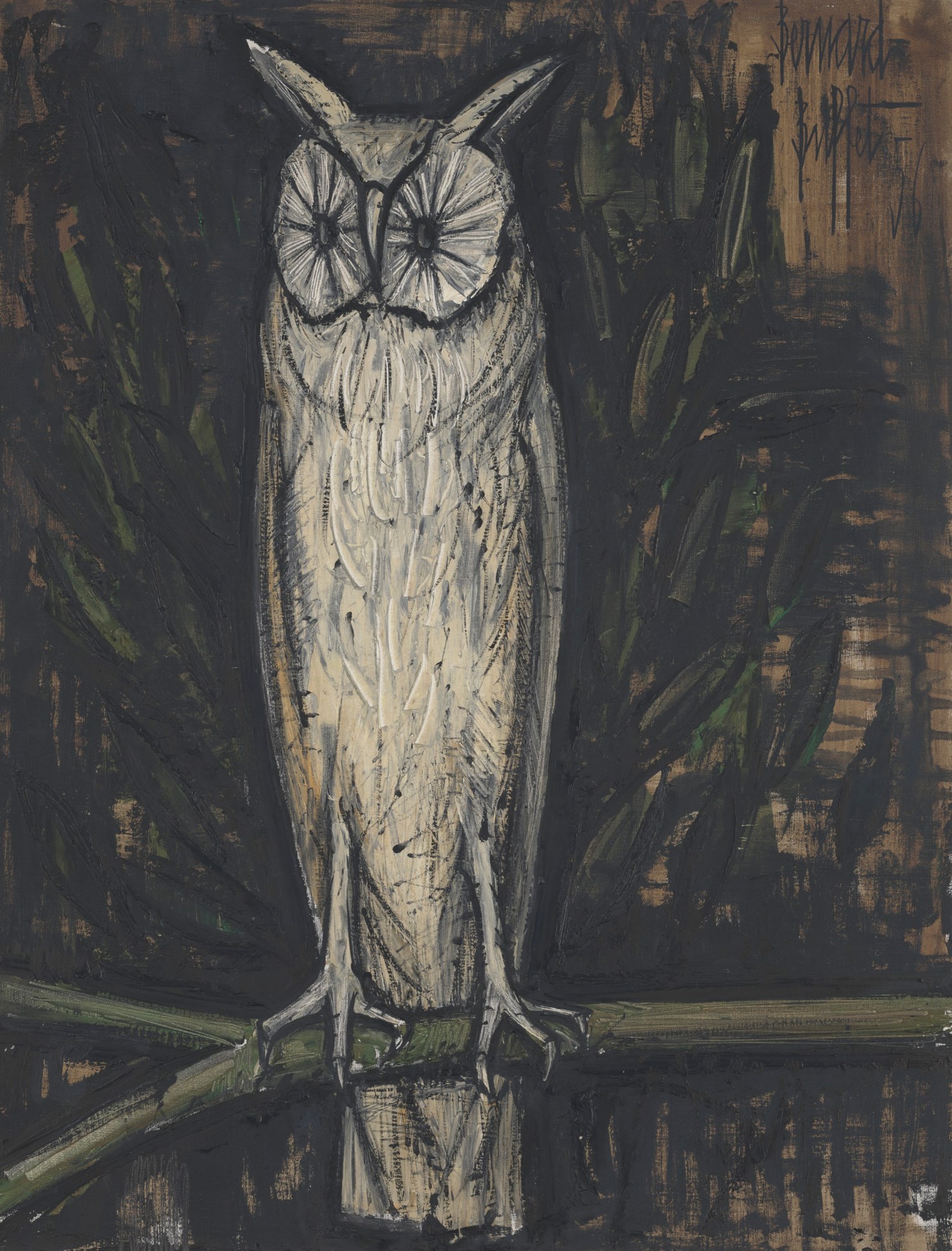 BERNARD BUFFET (1928-1999), Chant-huant | Christie's