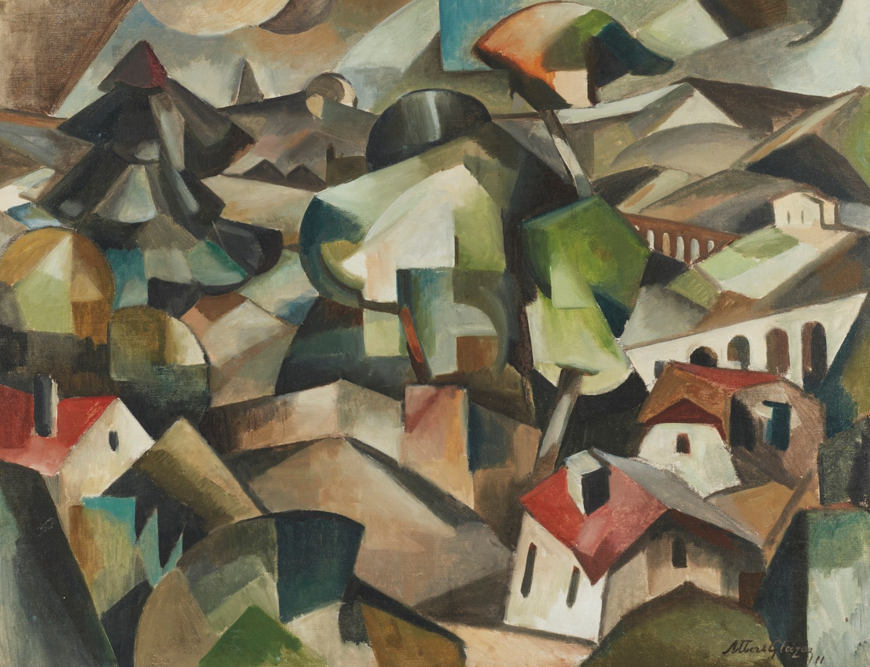 ALBERT GLEIZES (1881-1953), Paysage à Meudon | Christie's
