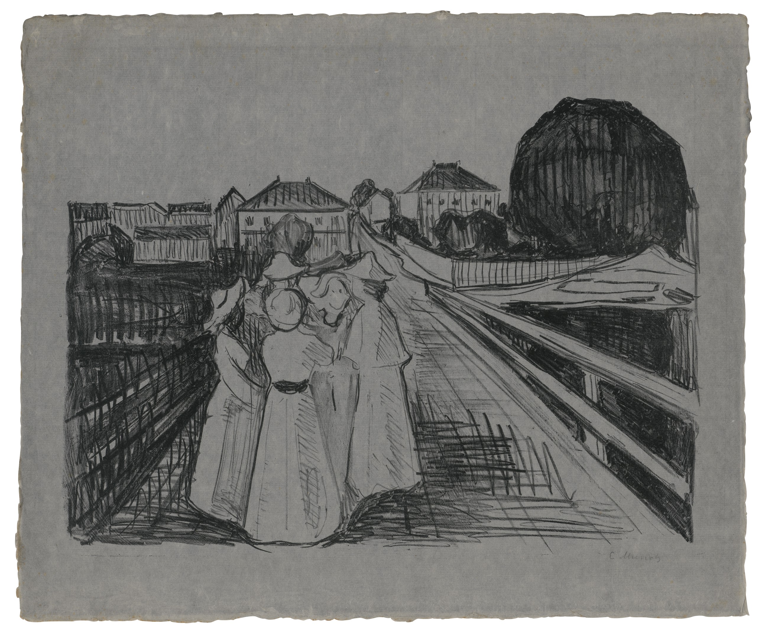 EDVARD MUNCH (1863-1944), On the Bridge | Christie’s