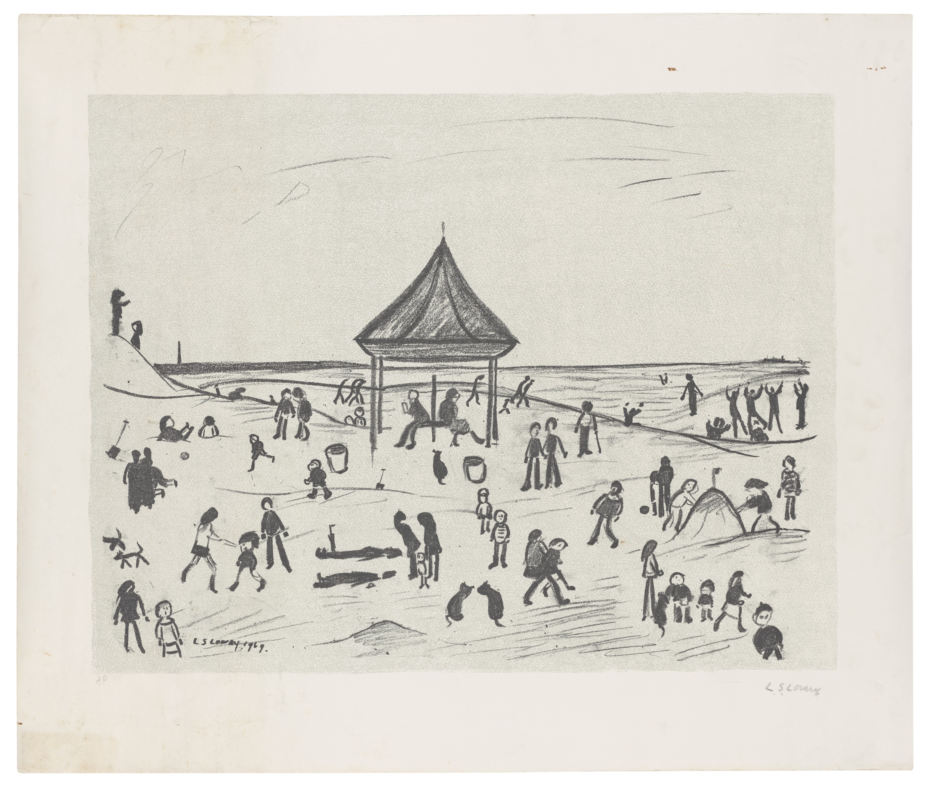 LAURENCE STEPHEN LOWRY (1887-1976), The Pavilion | Christie’s
