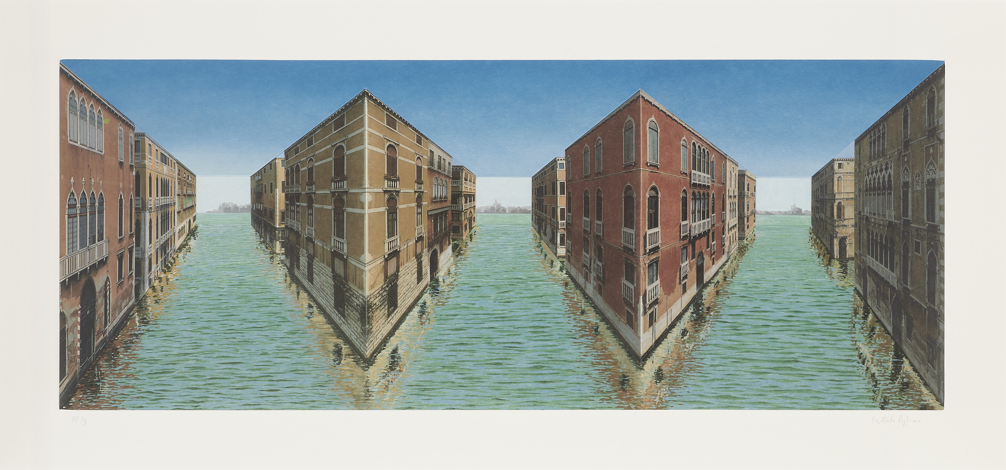 PATRICK HUGHES (B. 1939), Venezia | Christie’s