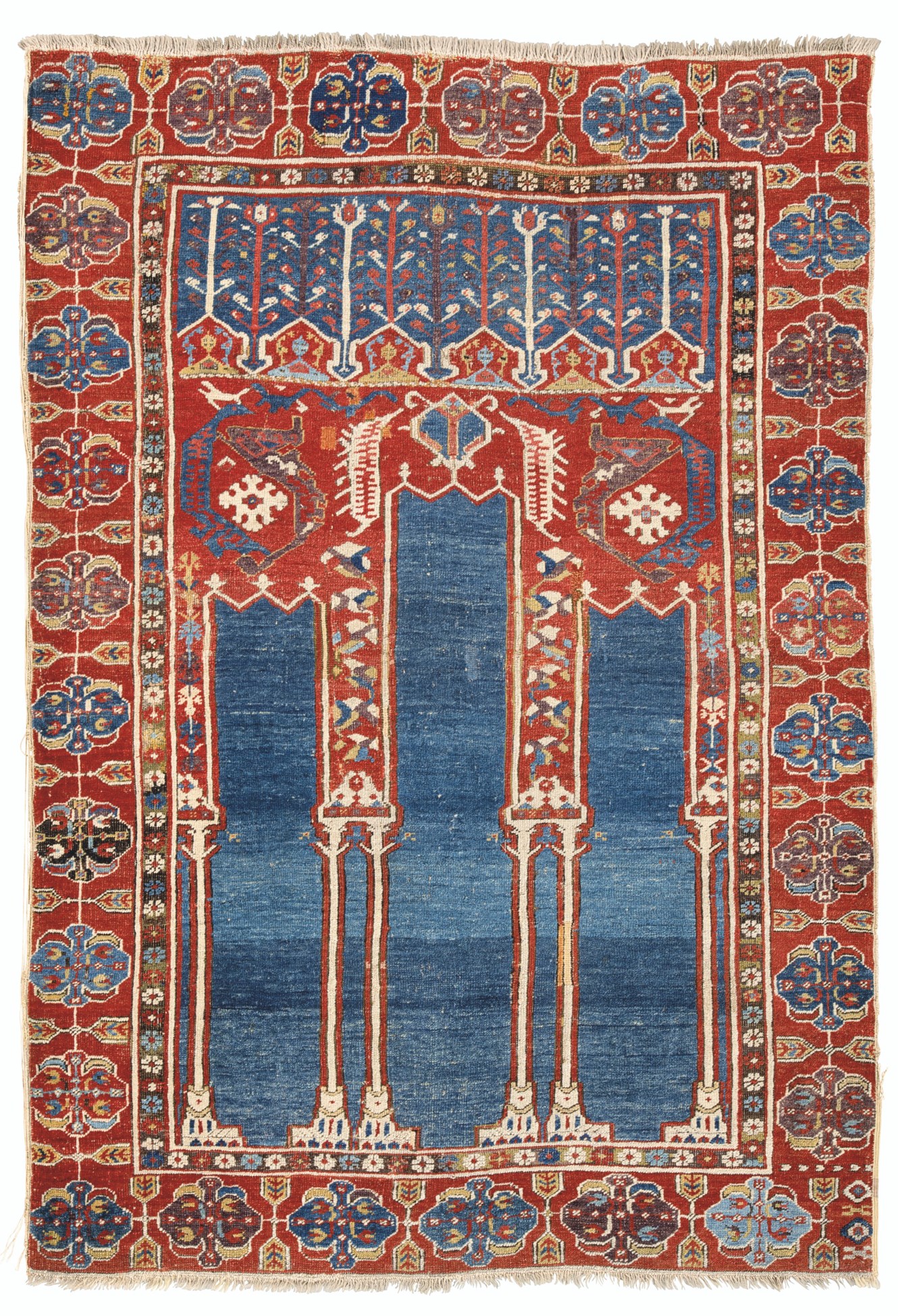 A CENTRAL ANATOLIAN COUPLED-COLUMN PRAYER RUG