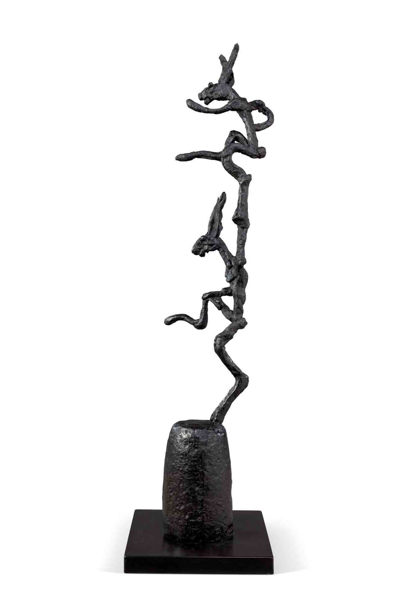 BARRY FLANAGAN, R.A. (1941-2009), Les Deux | Christie's