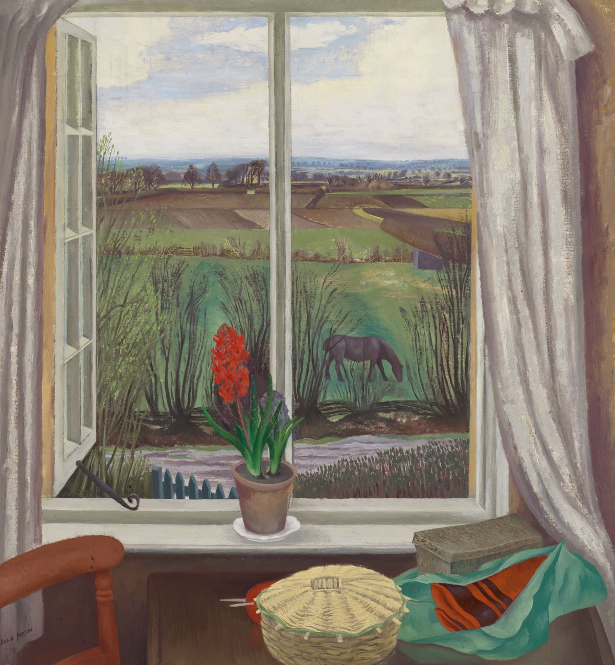 JOHN NASH, R.A. (1893-1977), A Window in Bucks | Christie's