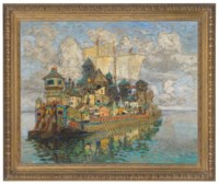 KONSTANTIN GORBATOV (1876-1945), The Invisible City of Kitezh | Christie's