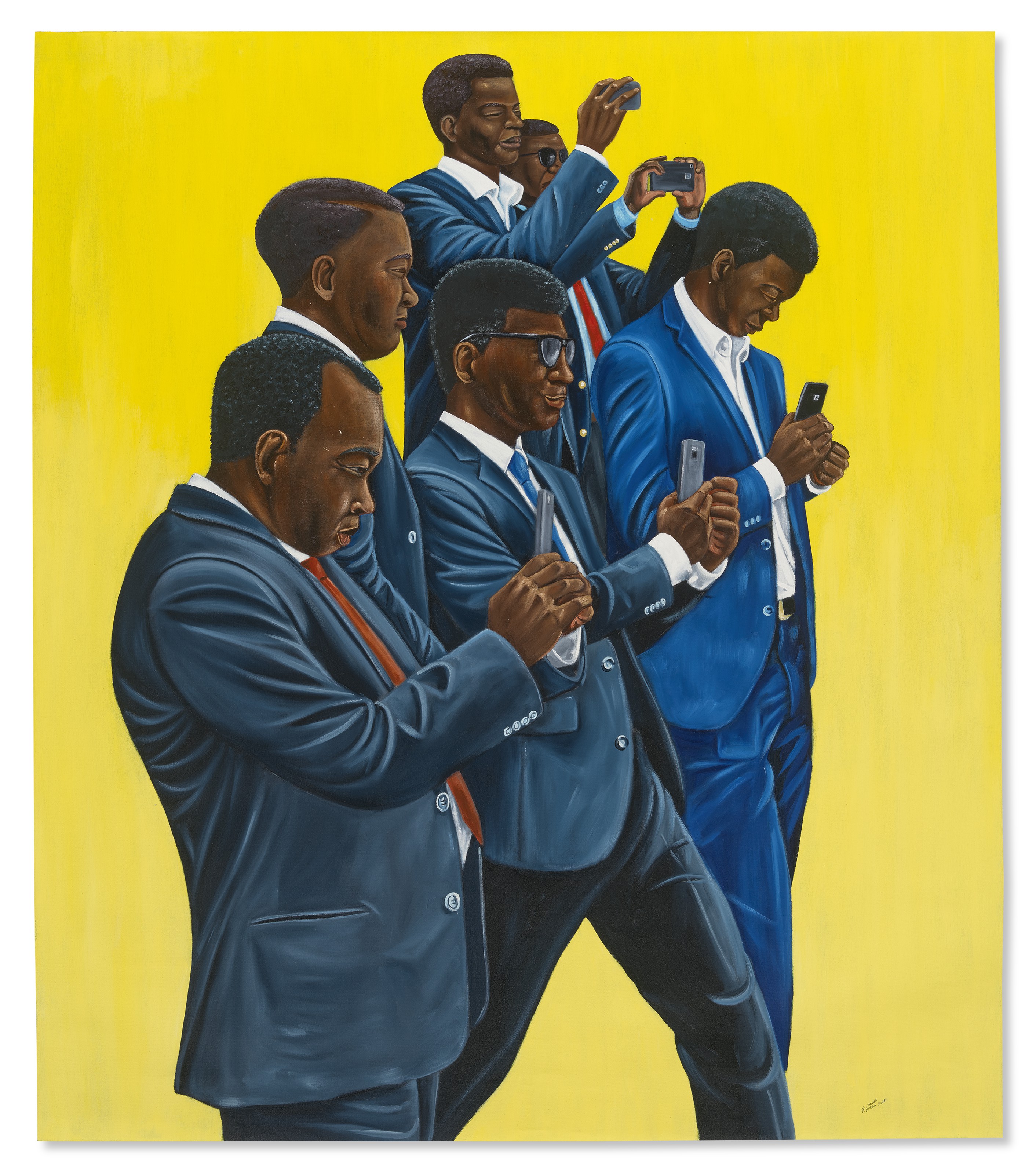 ZEMBA LUZAMBA (B. 1973), Social Report | Christie’s