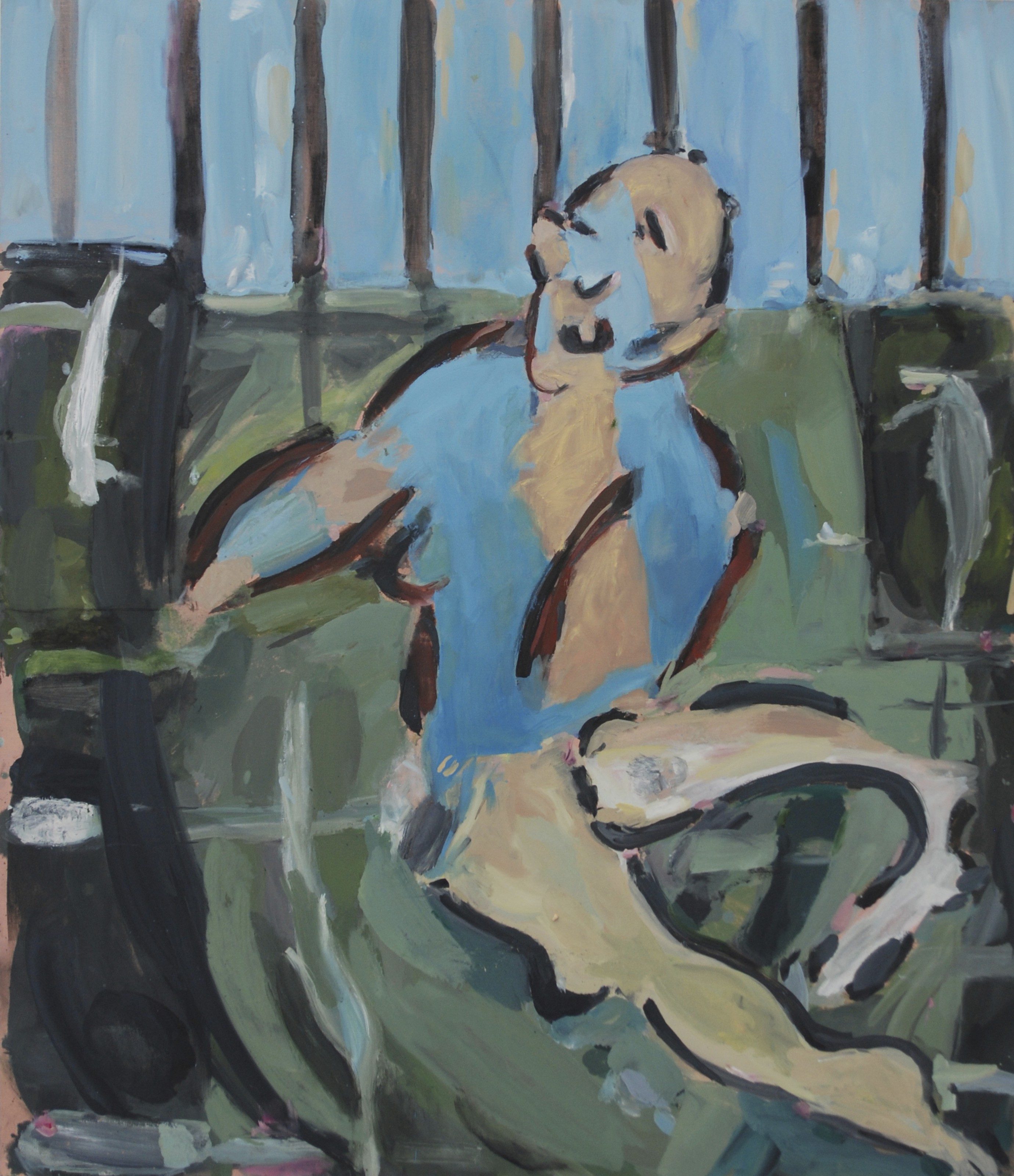 KATE GROOBEY (B. 1979), The Fence | Christie’s