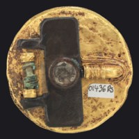 A MEROVINGIAN GOLD DISC BROOCH, CIRCA SECOND HALF OF THE 6TH CENTURY A ...