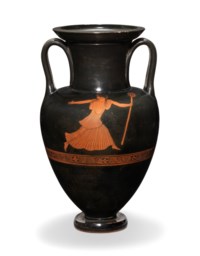 AN ATTIC RED-FIGURED NOLAN AMPHORA, ATTRIBUTED TO HERMONAX, CIRCA 470 B ...