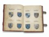 Anonymous French or Flemish artist, Heraldic manual with armorial of ...