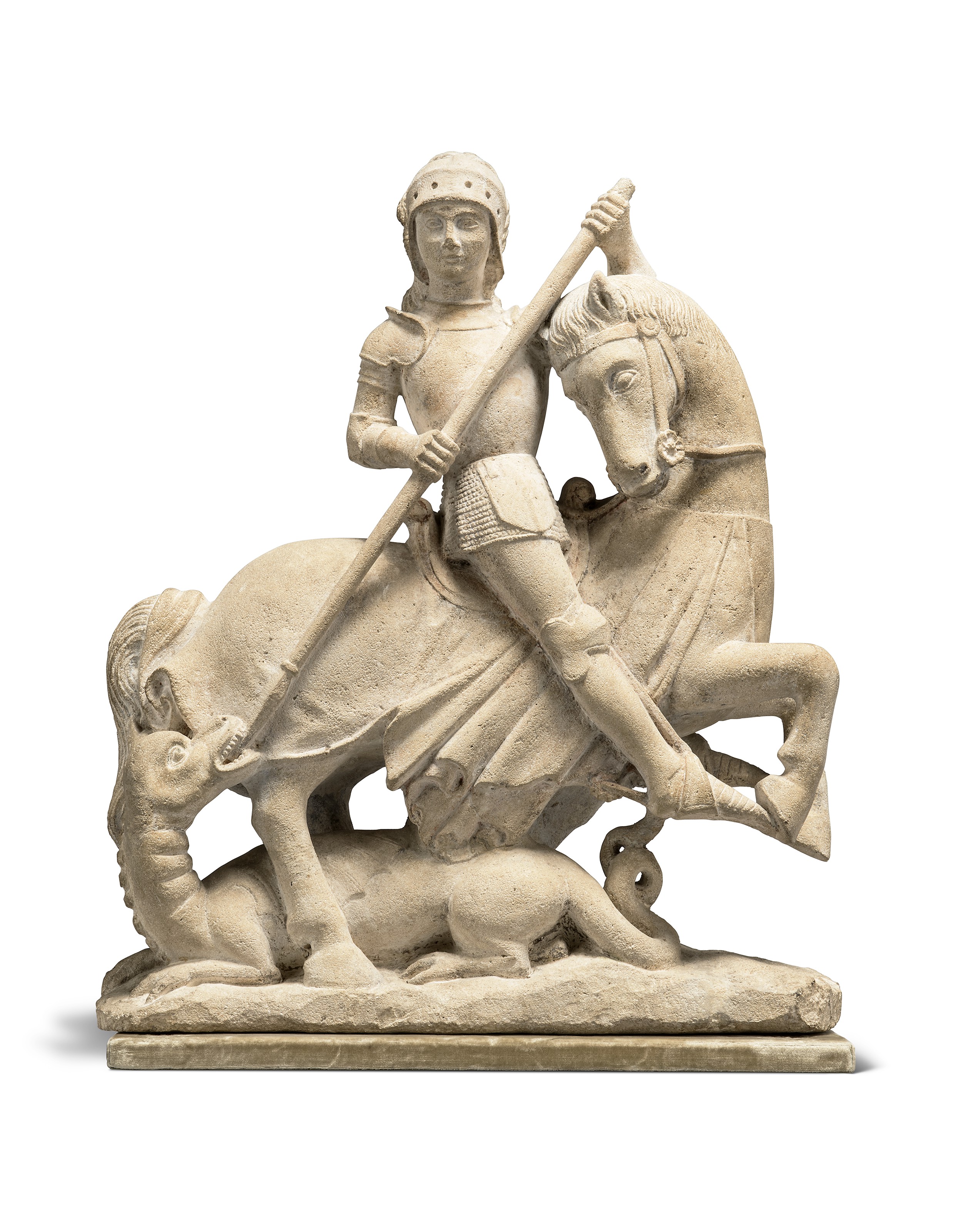 FLEMISH, 15TH CENTURY STYLE, Saint George and the Dragon | Christie’s
