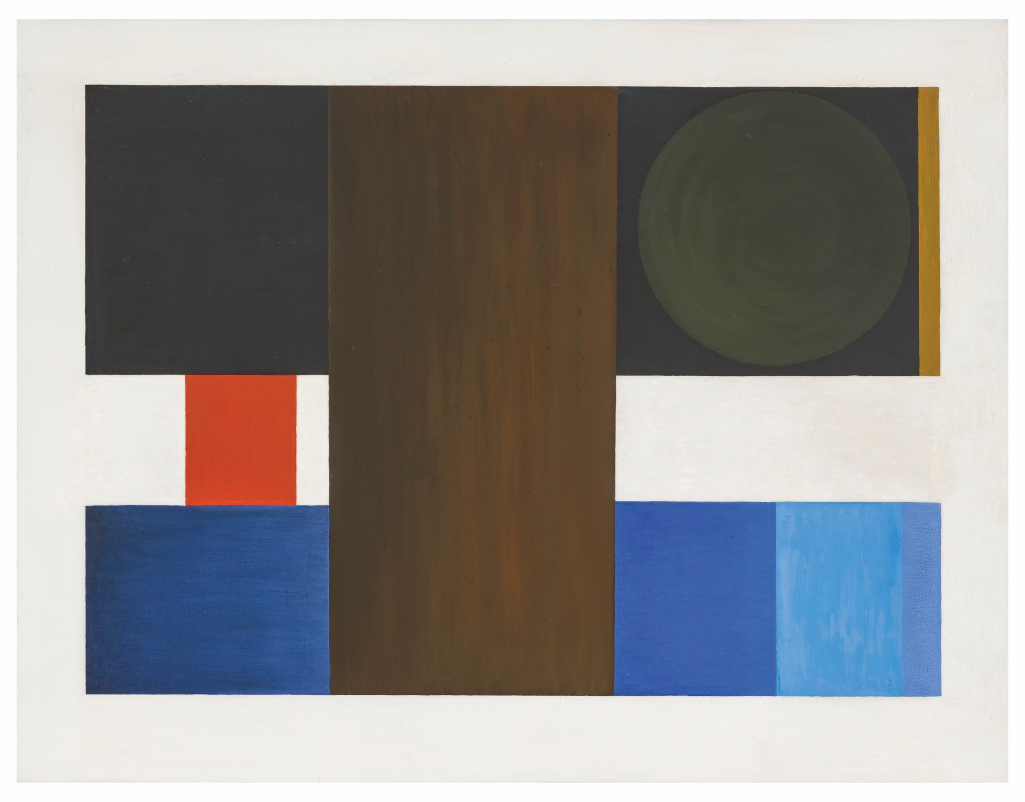 ALASTAIR MORTON (1910-1963), Black over Blue, with Red | Christie's