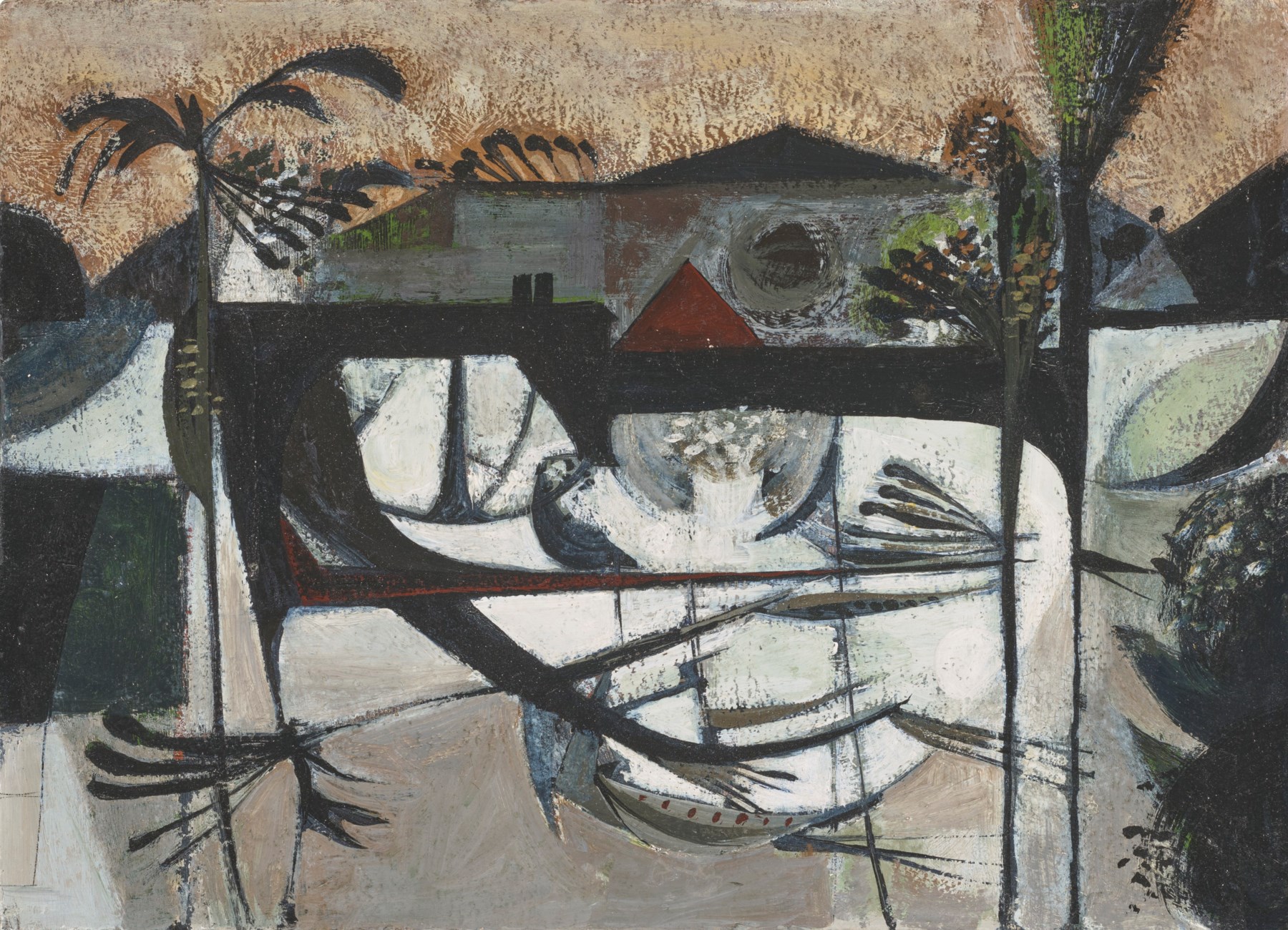 ALAN REYNOLDS (1926-2014), Moth Barn Interior 3 | Christie's