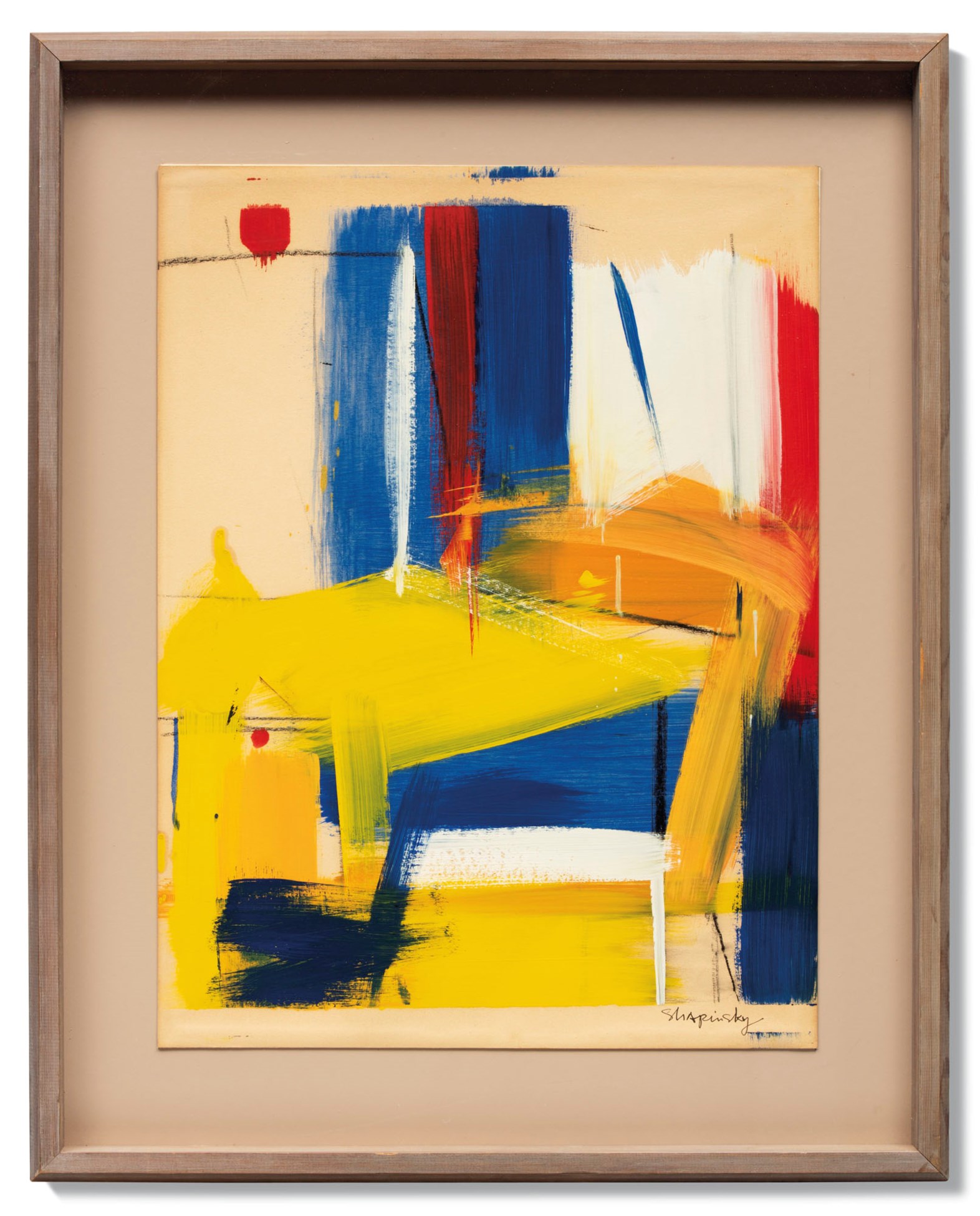 Harold Shapinsky (1925-2004), Interiors, 1956 | Christie's