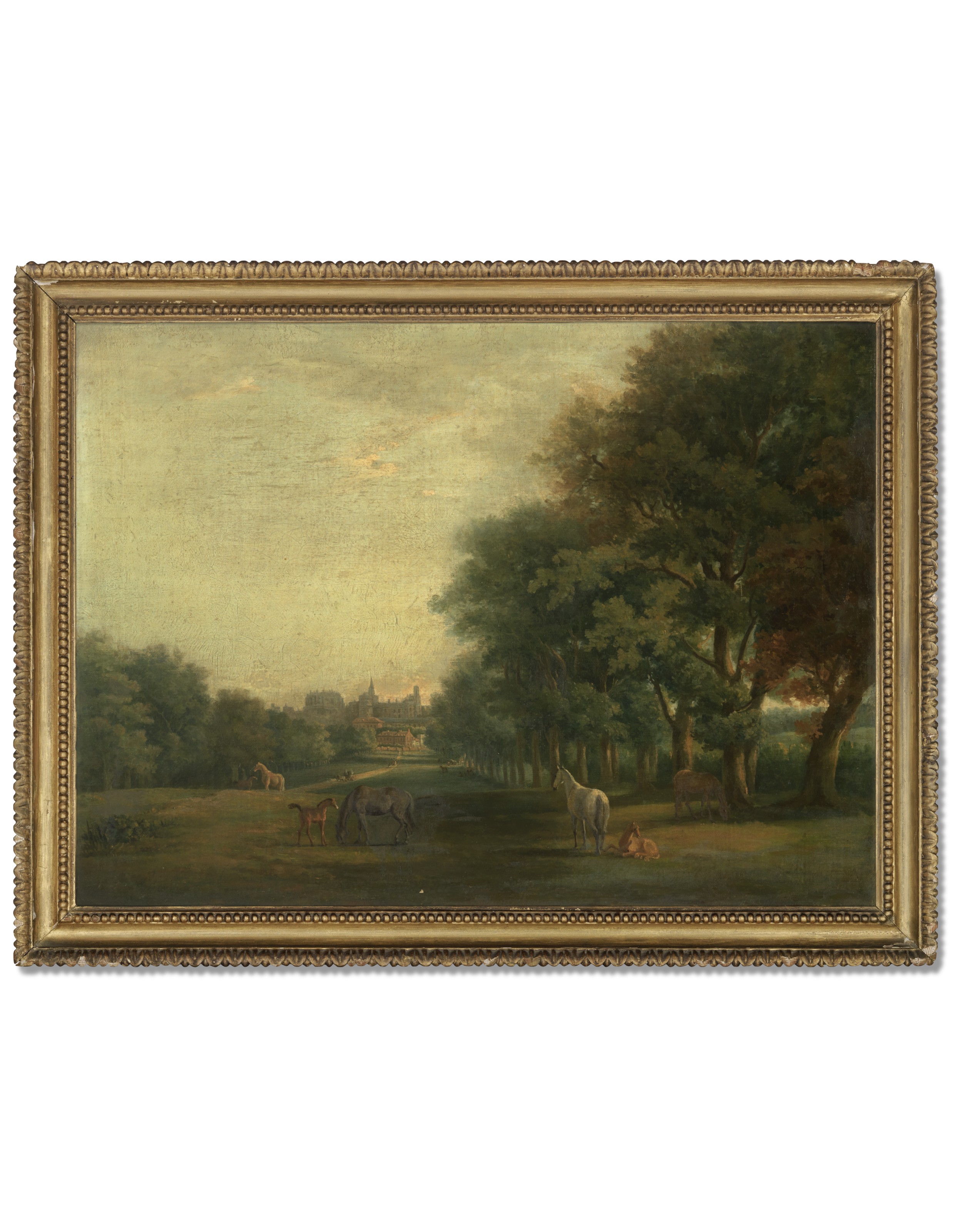 ATTRIBUTED TO SAWREY GILPIN (CUMBRIA 1733-1807 LONDON) AND WILLIAM ...