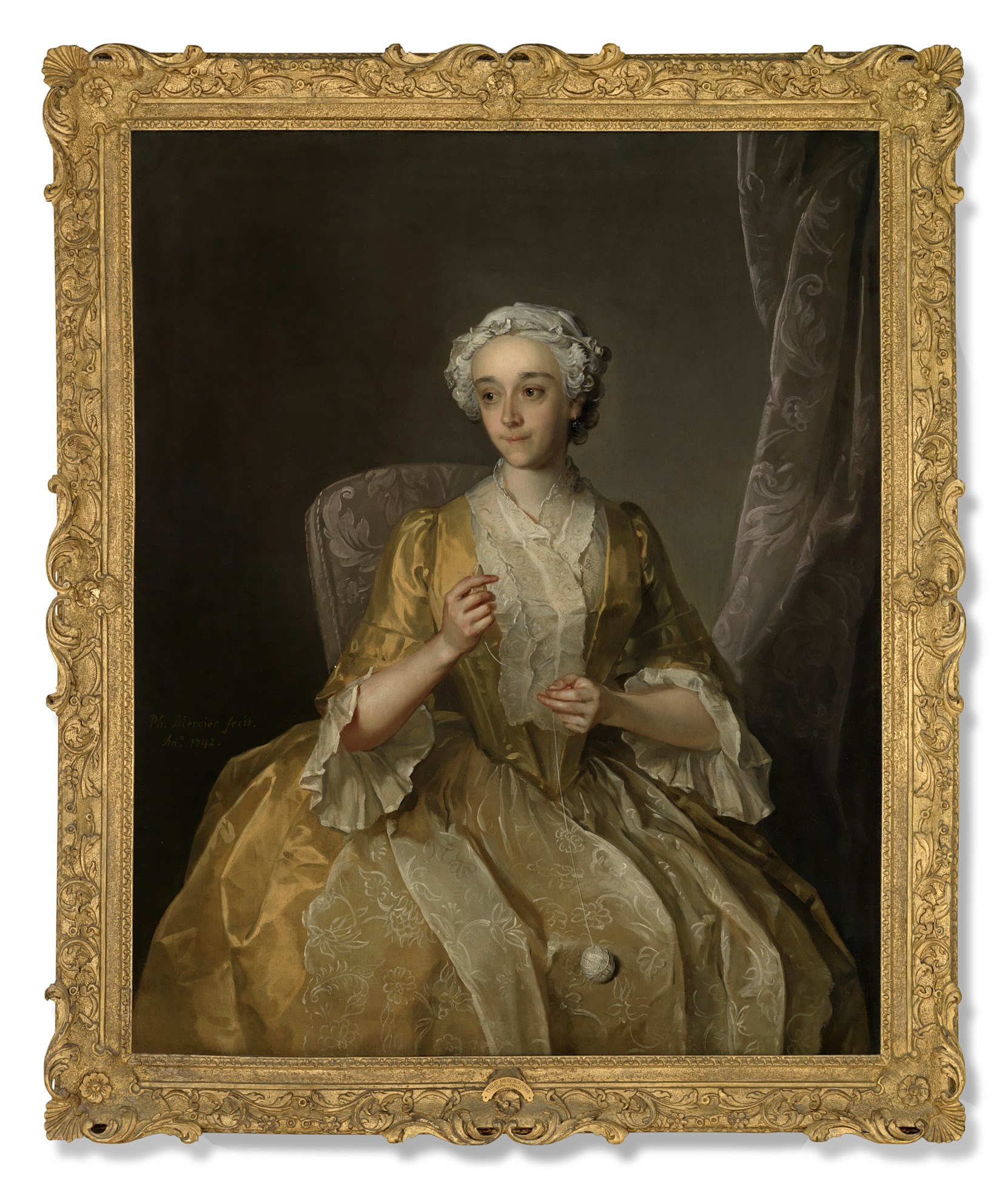 PHILIPPE MERCIER (BERLIN 1689-1760 LONDON), Portrait of a lady, three ...