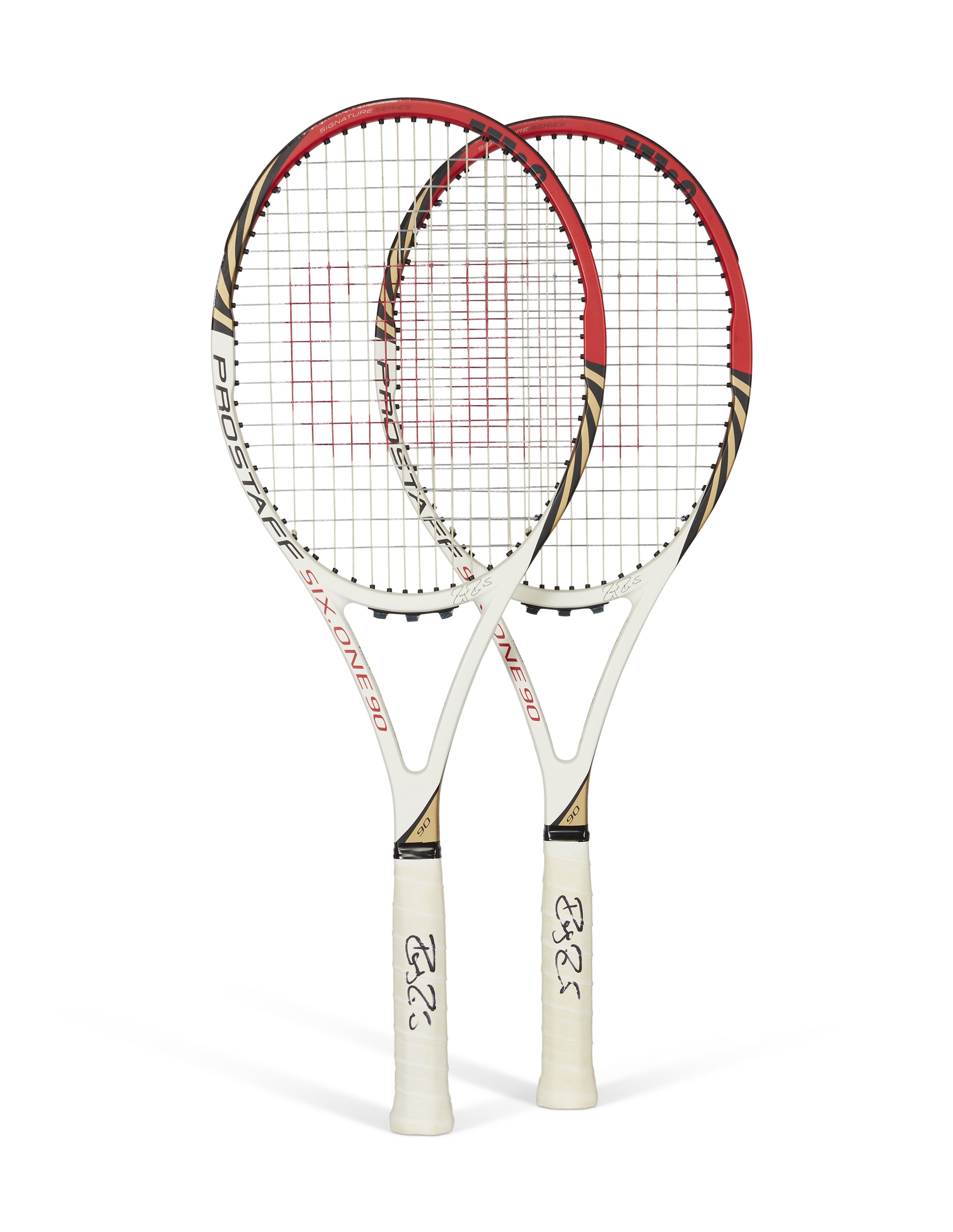 ROGER FEDERER'S TOURNAMENT RACKETS, BASEL, 2012 | Christie’s