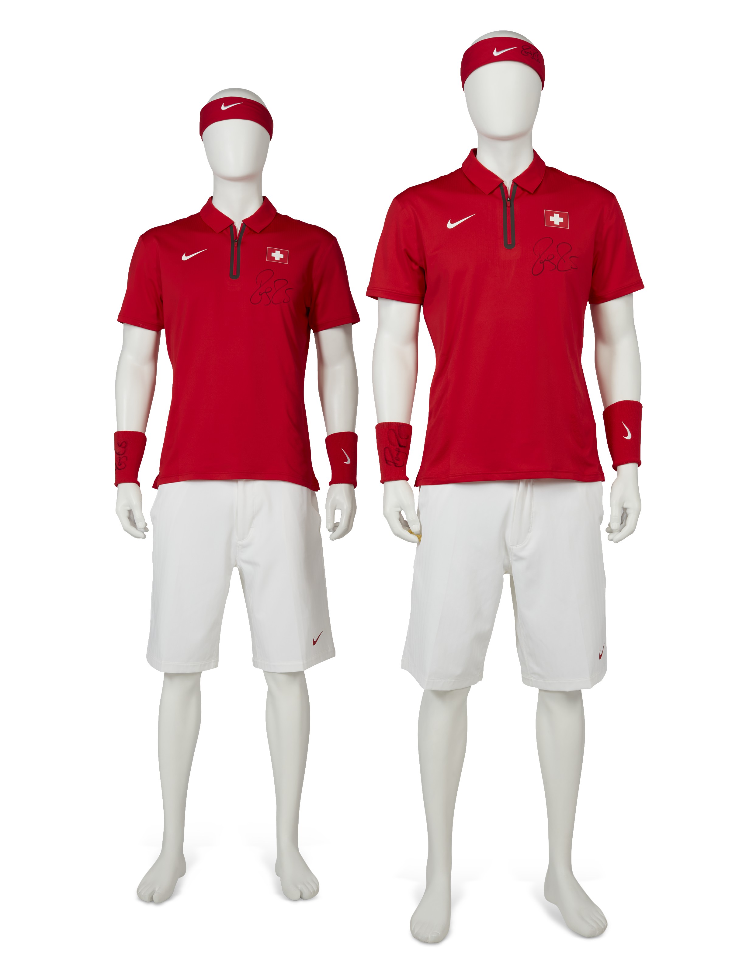 ROGER FEDERER'S TOURNAMENT OUTFITS, THE OLYMPICS, LONDON, 2012; DAVIS ...