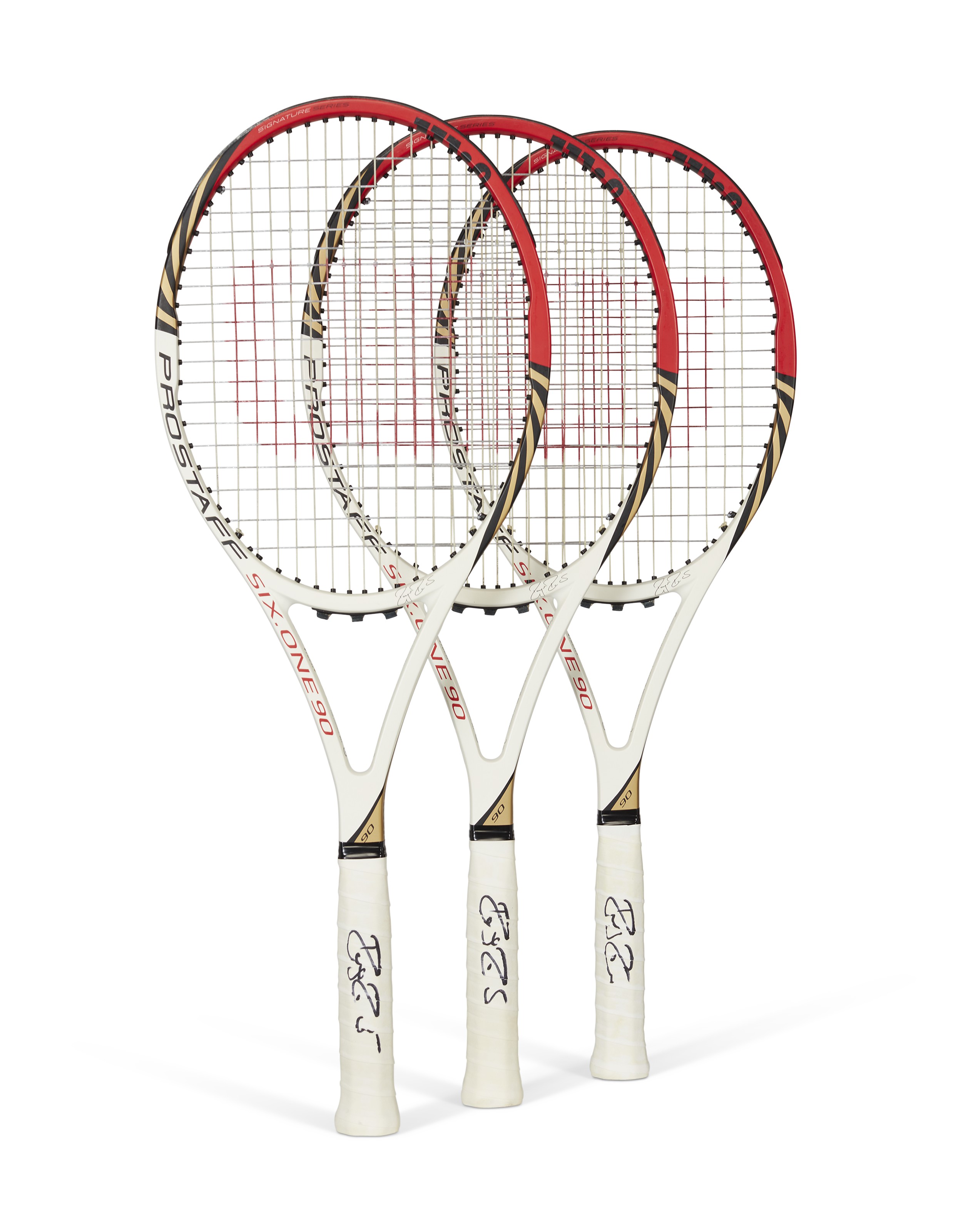 ROGER FEDERER'S TOURNAMENT RACKETS, THE OLYMPICS, LONDON, 2012 | Christie’s