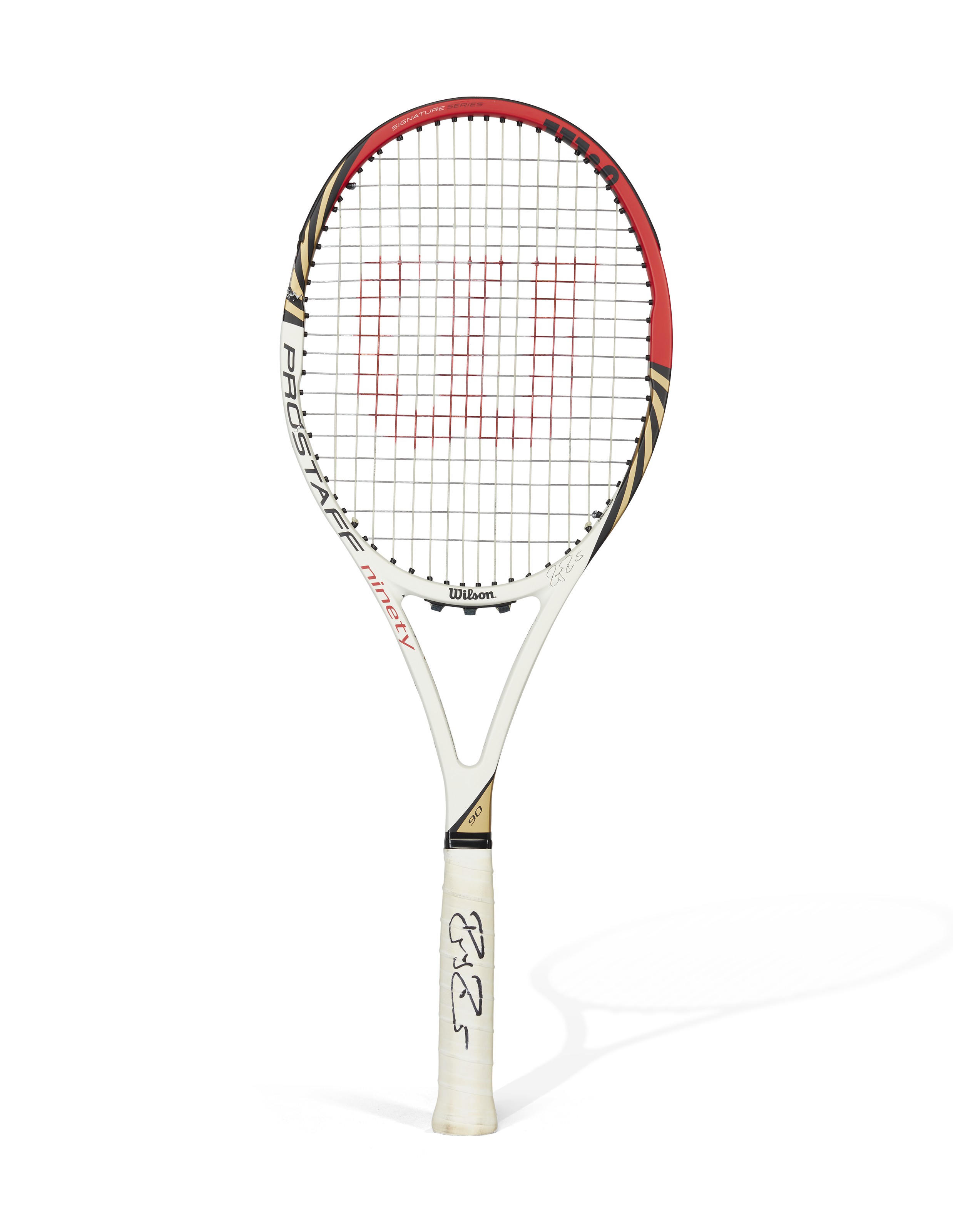ROGER FEDERER'S CHAMPION RACKET, DUBAI, 2012 | Christie’s