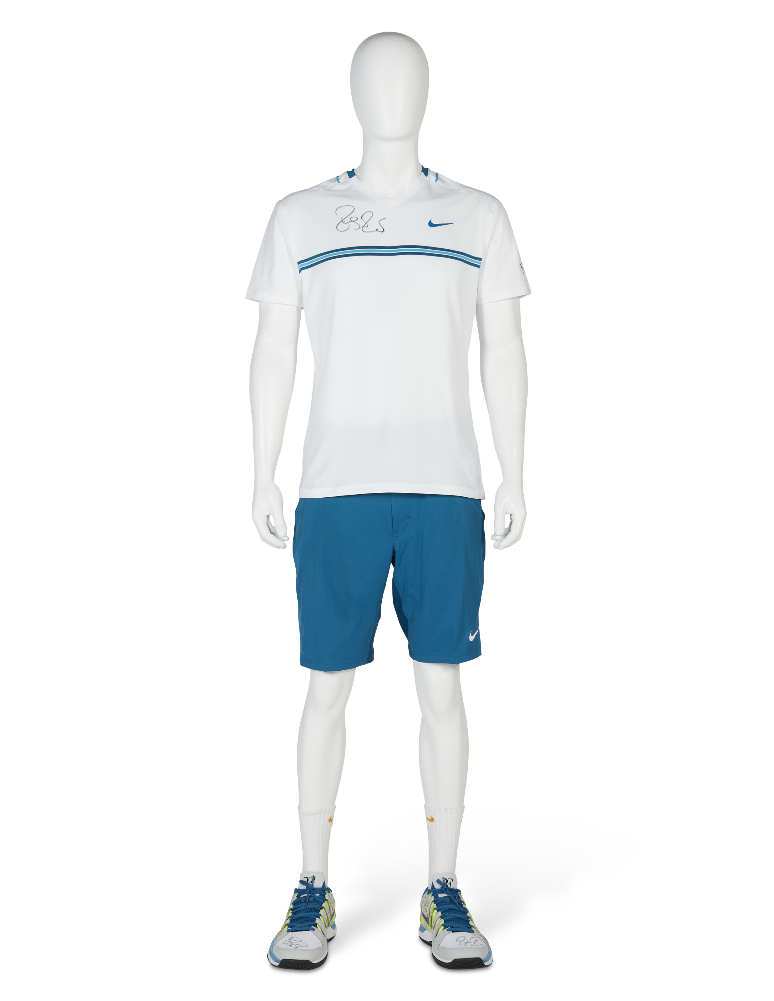 ROGER FEDERER'S TOURNAMENT OUTFIT AND SNEAKERS, MIAMI, 2012 | Christie’s