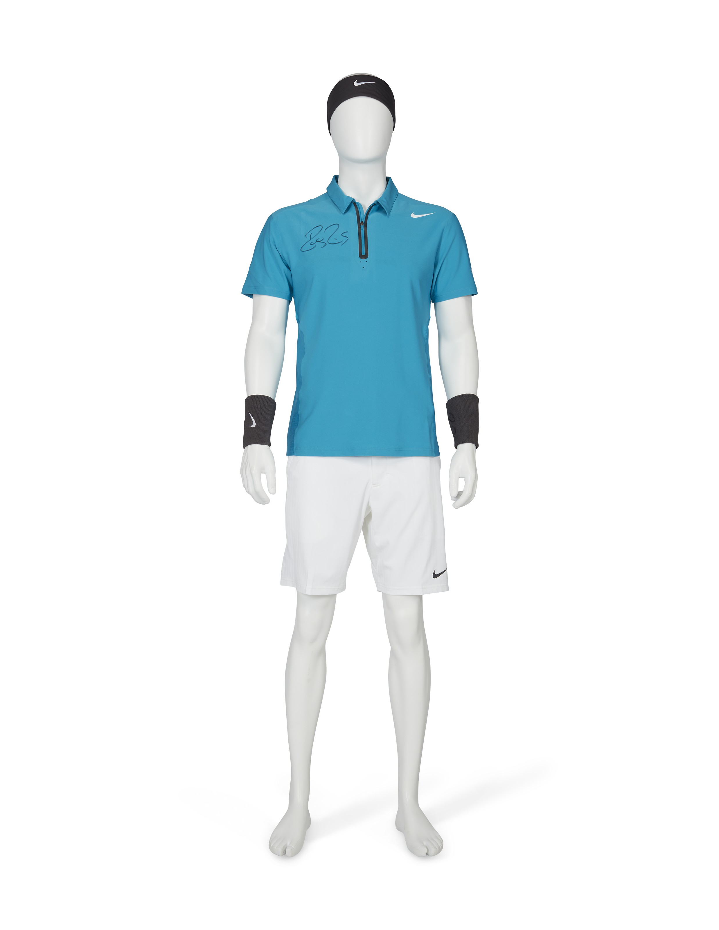 ROGER FEDERER'S TOURNAMENT DAY MATCH OUTFIT, AUSTRALIAN OPEN, 2013 ...