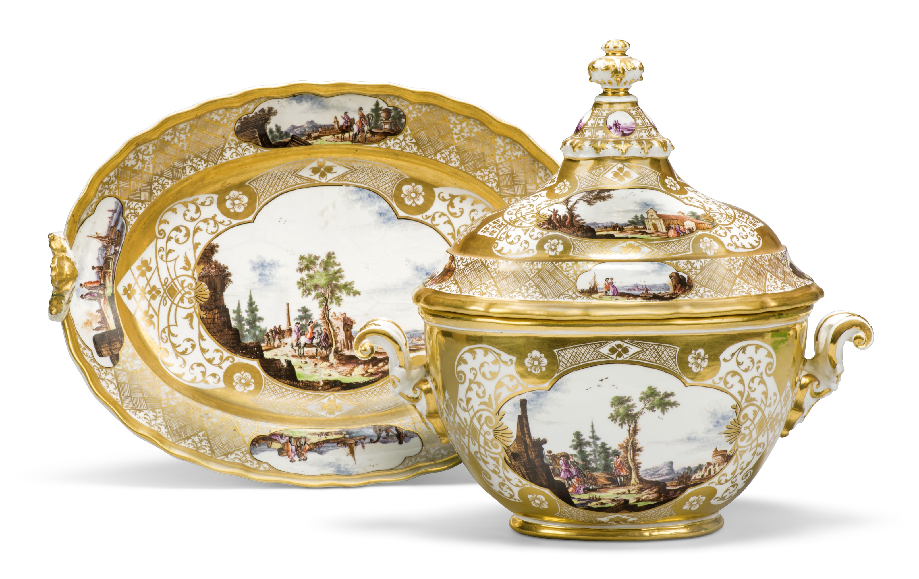 A GERMAN SILVER-GILT EWER, MARK OF GUSTAV FRIEDRICH GERICH, AUGSBURG ...