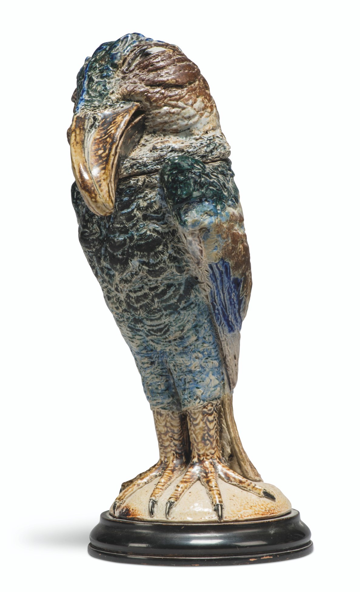 A MARTIN BROTHERS STONEWARE 'WALLY-BIRD' JAR AND COVER, 1891 | Christie's