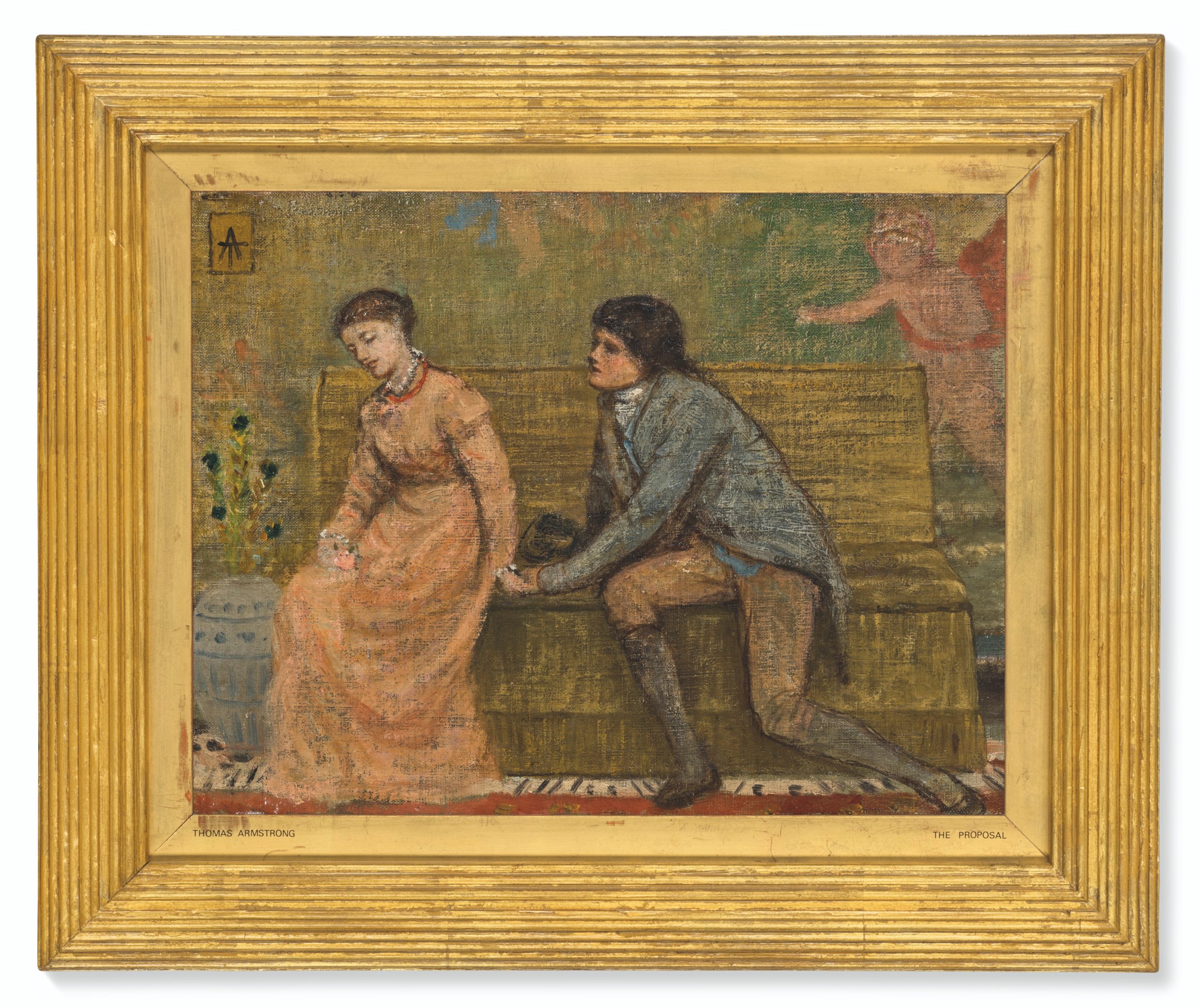 THOMAS ARMSTRONG (1835-1911), The Proposal | Christie's