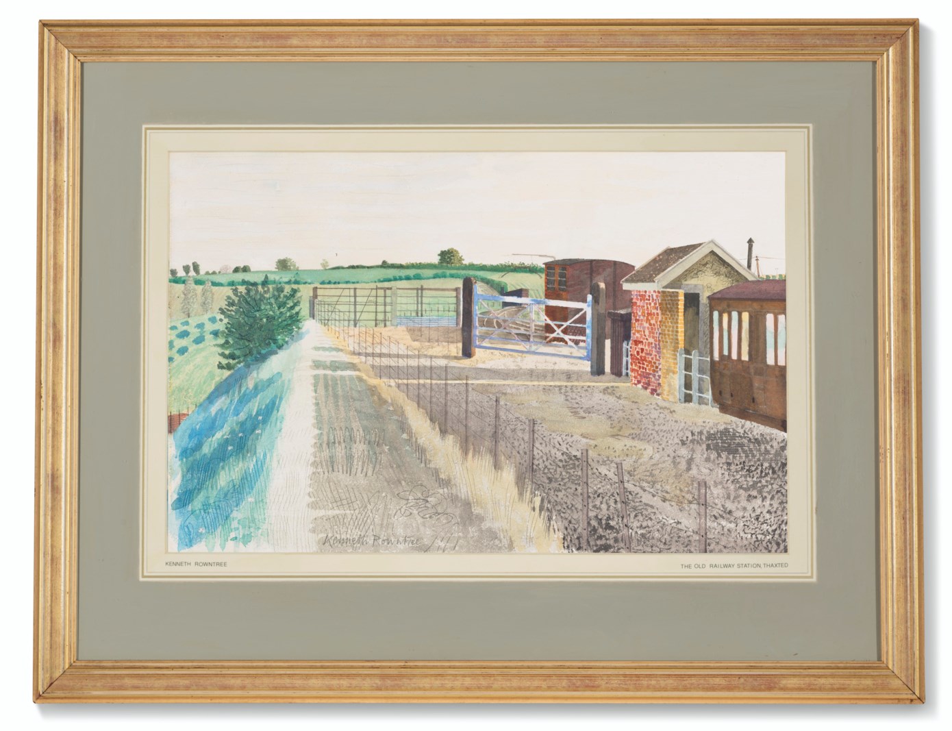 KENNETH ROWNTREE (1915-1997), The Old Railway Station, Thaxted | Christie's