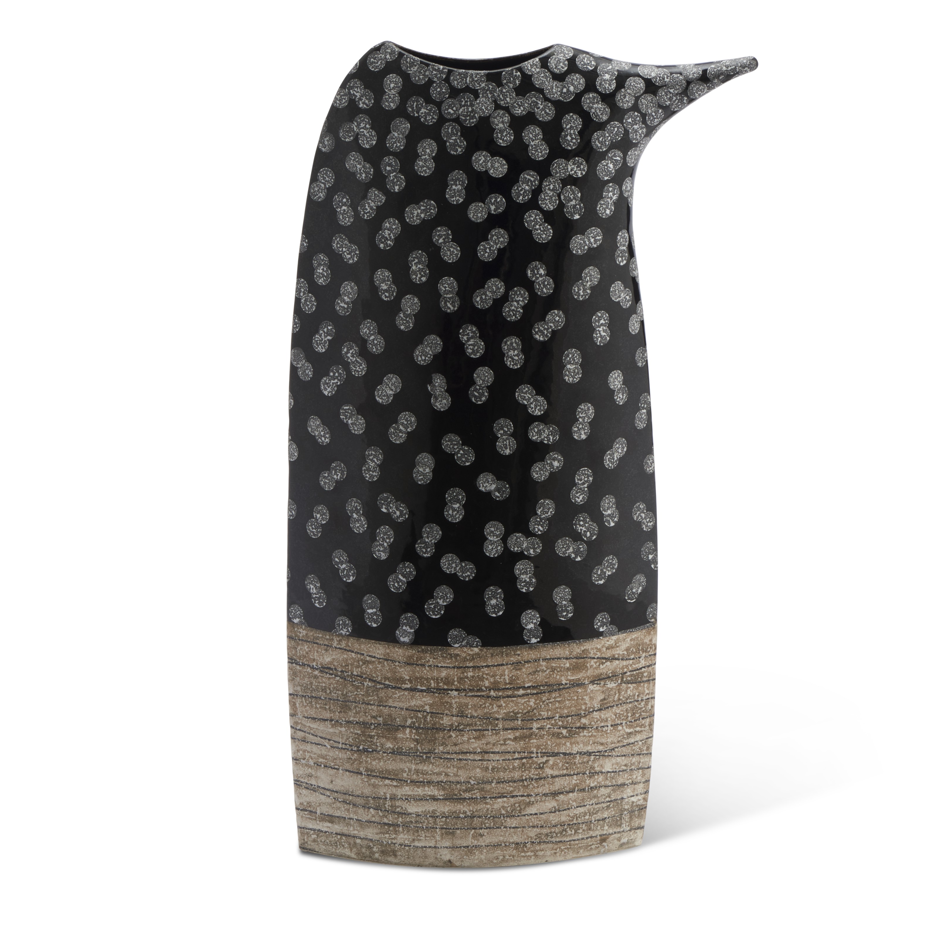 HIROKI IWATA (B. 1965), 'BLACK SNOW' VASE, 2005 | Christie’s