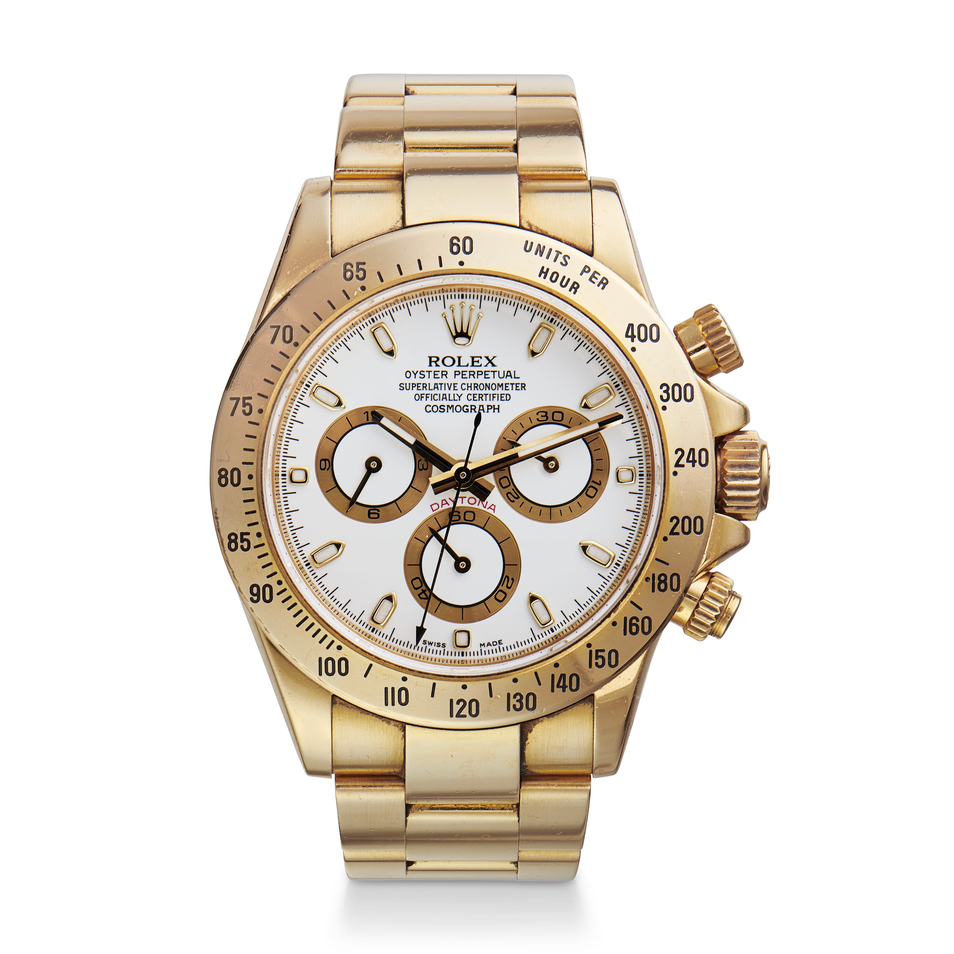 ROLEX GOLD COSMOGRAPH DAYTONA WRISTWATCH, | Christie’s