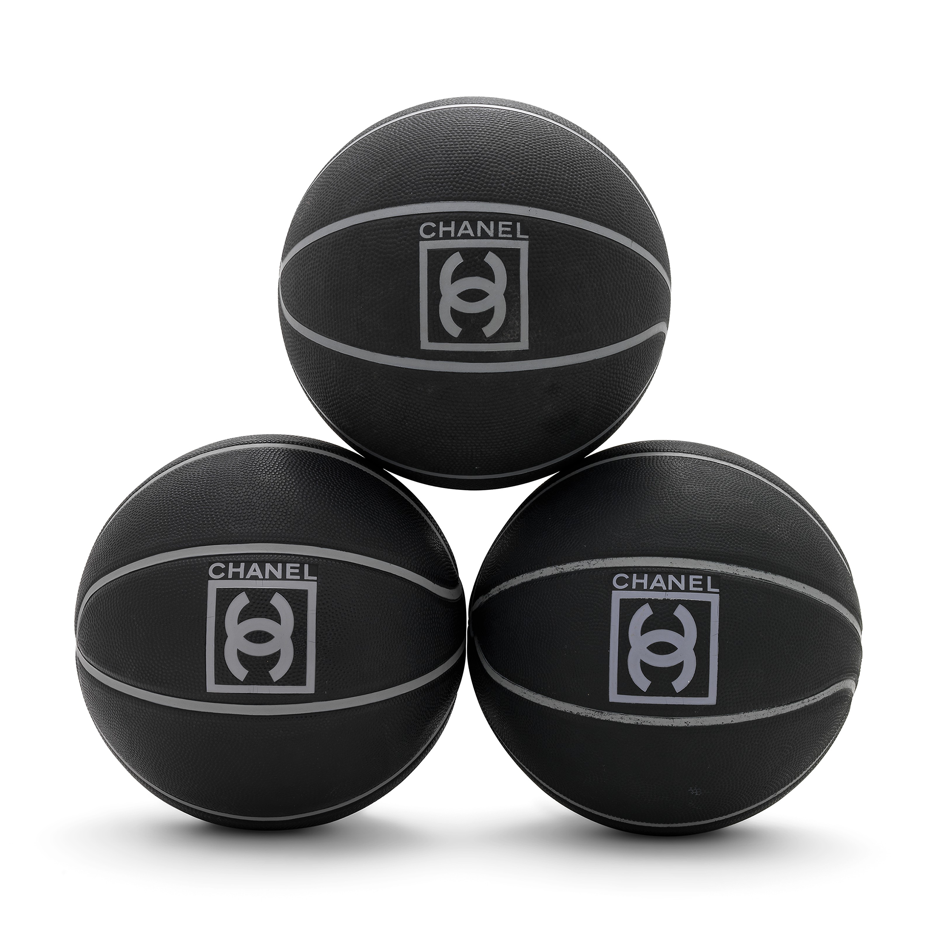 A GROUP OF THREE BLACK BASKET BALLS, CHANEL, 2010S | Christie’s
