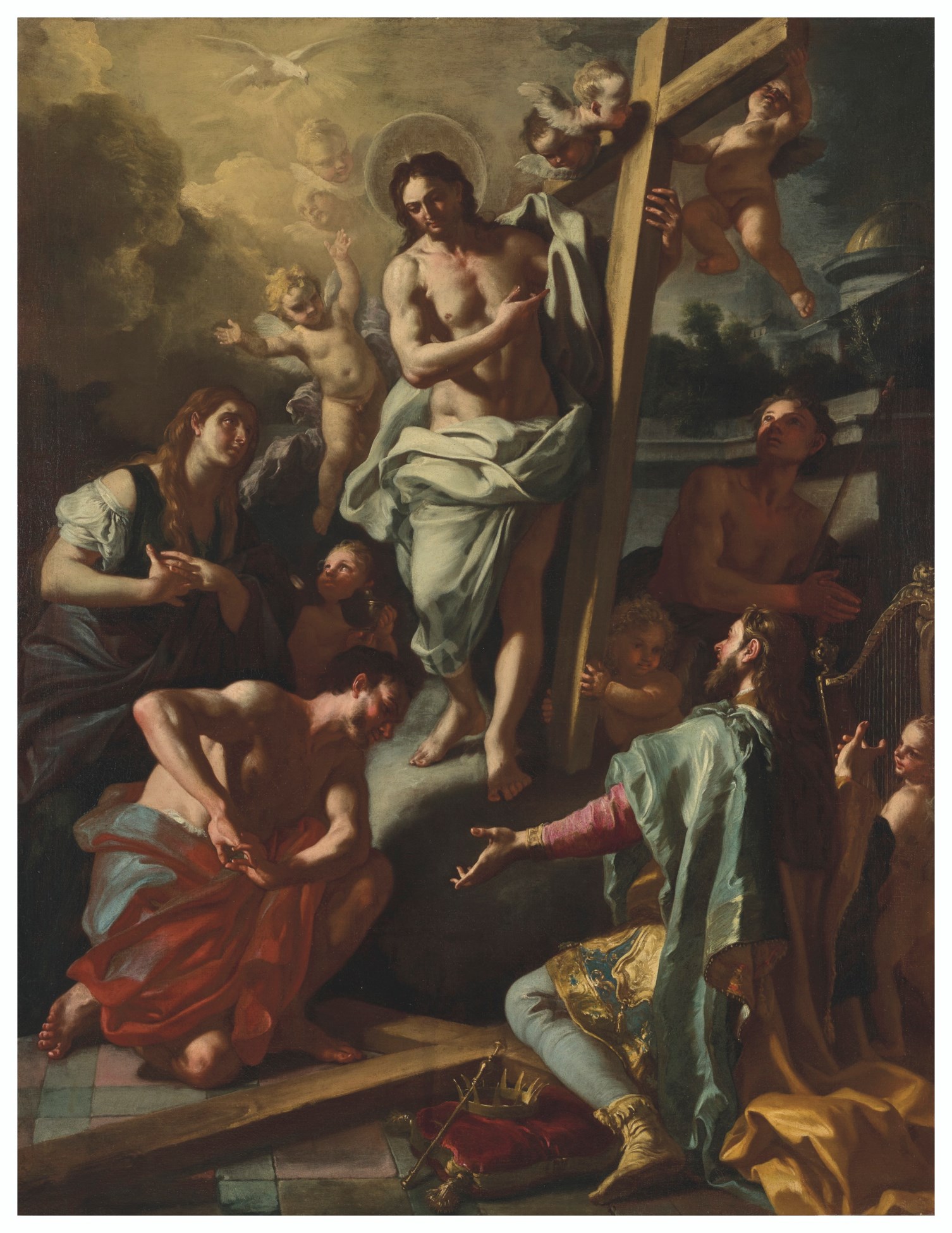 FRANCESCO SOLIMENA (CANALE DI SERINO 1657-1747 BARRA DI NAPOLI)