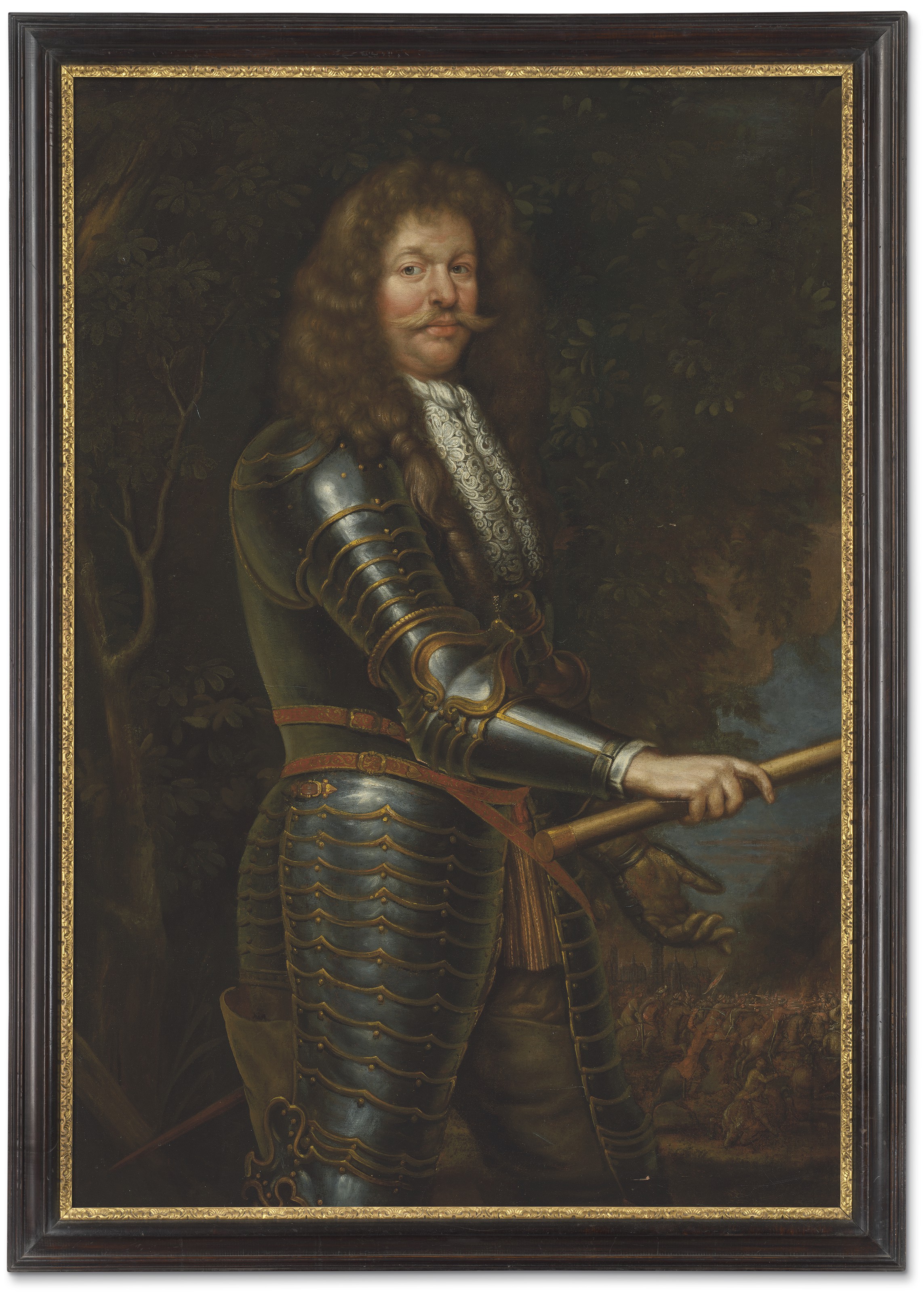 CIRCLE OF JOHN MICHAEL WRIGHT (LONDON 1617-1694), Portrait of a man in ...