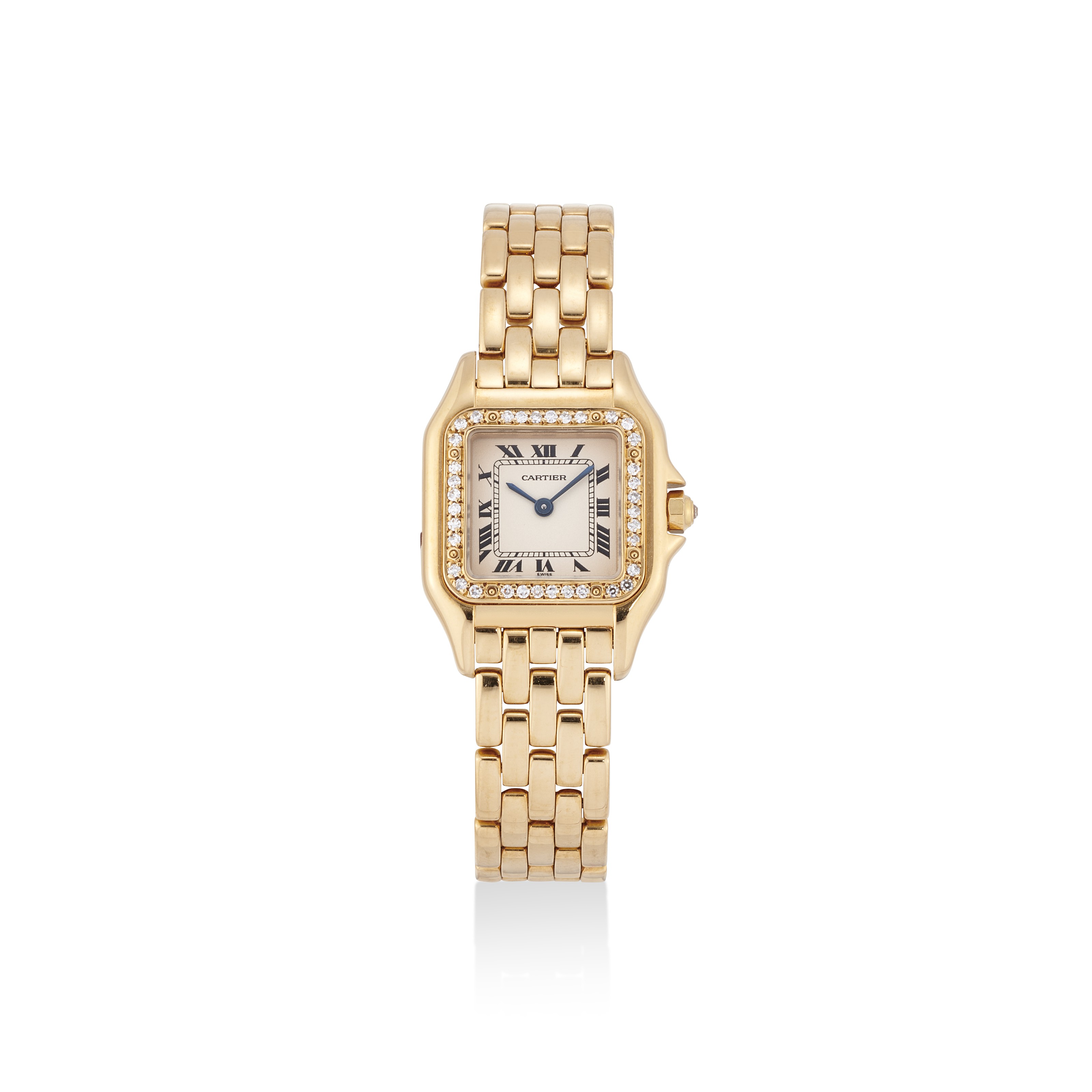 CARTIER DIAMOND-SET 'PANTHÈRE' WRISTWATCH, | Christie’s