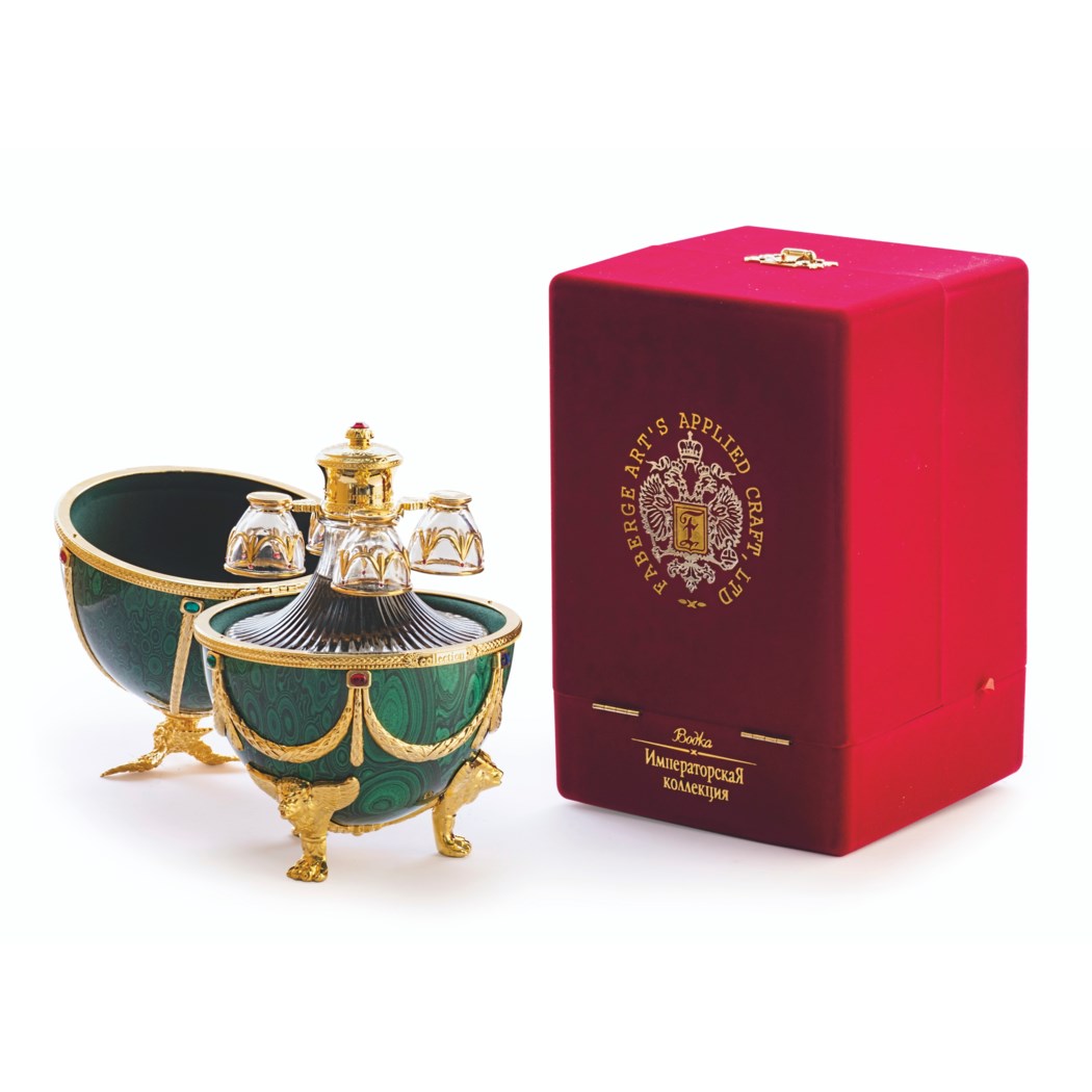 Faberge Art's Applied Craft, Imperial Collection Vodka | Christie's