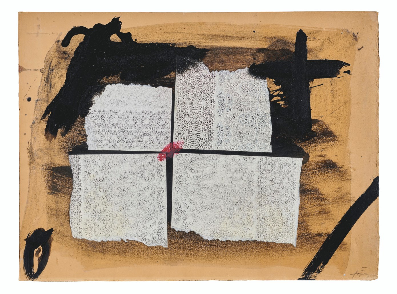 ANTONI TÀPIES (1923-2012), Cuatro Papeles (Four Papers) | Christie's