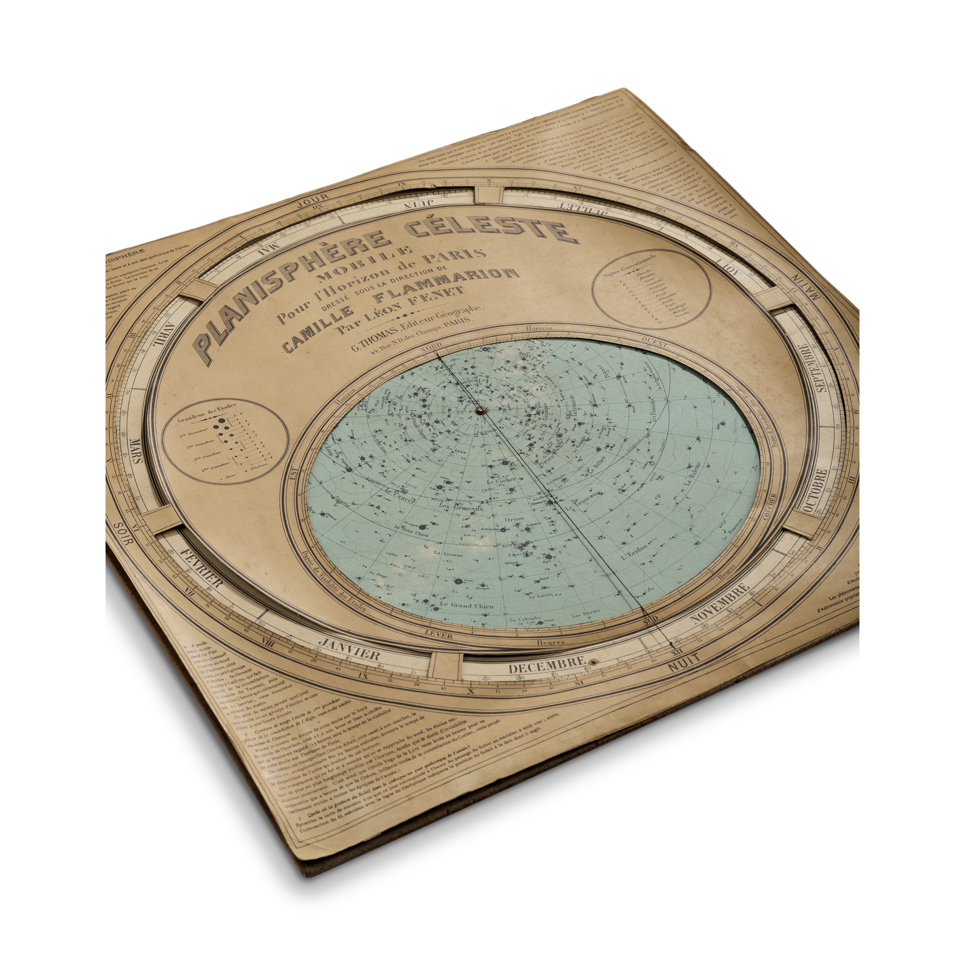 A FRENCH PLANISPHERE, CAMILLE FLAMMARION, 1880 | Christie’s
