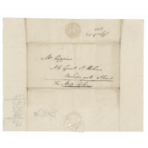 FLINDERS, Matthew (1774-1814), Autograph letter signed ('Mattw ...
