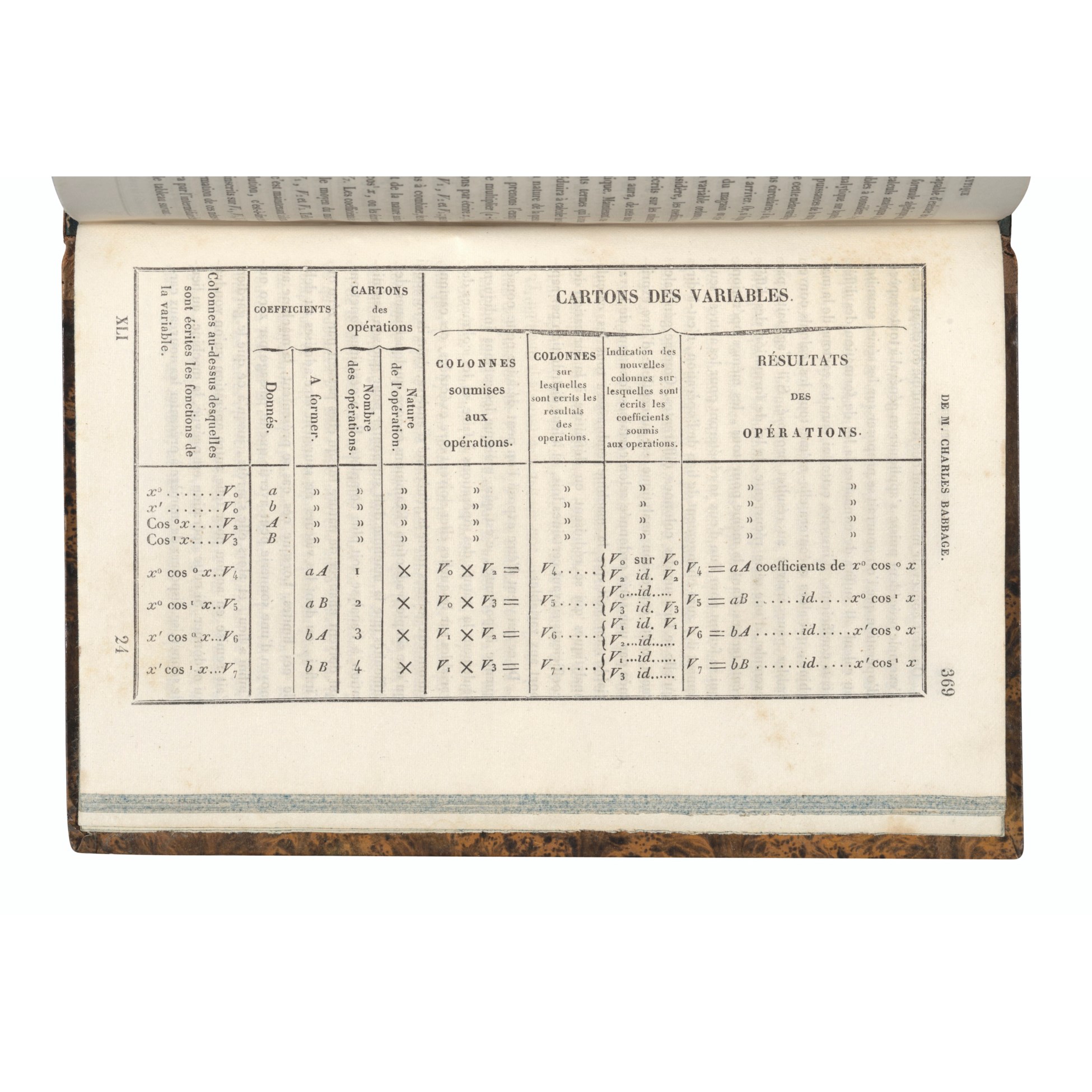 [BABBAGE, Charles (1791-1871)] – Luigi Federico MENABREA (1809-1896 ...