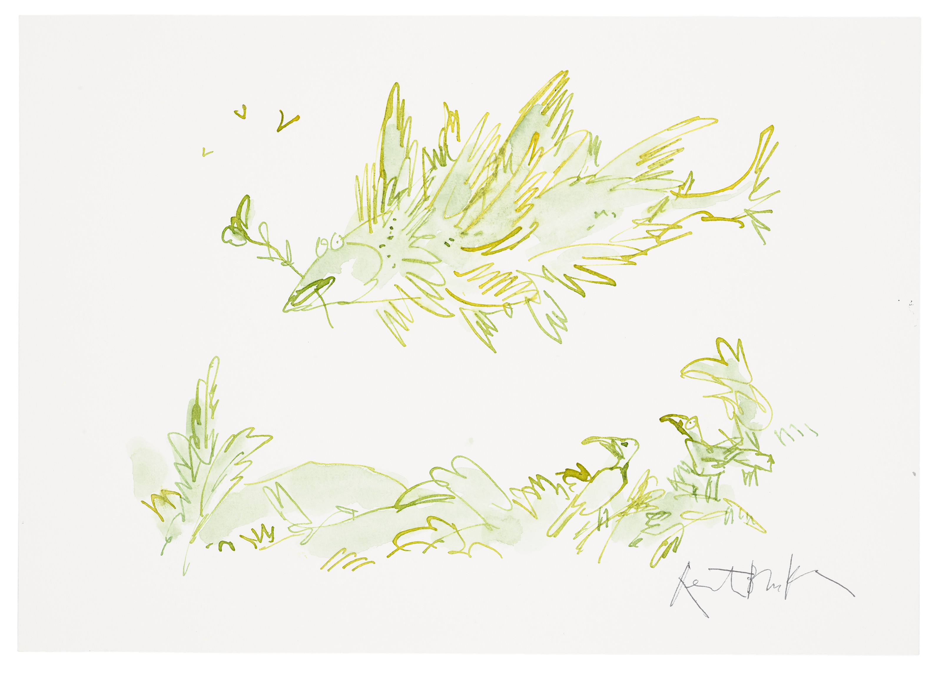 QUENTIN BLAKE (b.1932), Fish #3 | Christie’s
