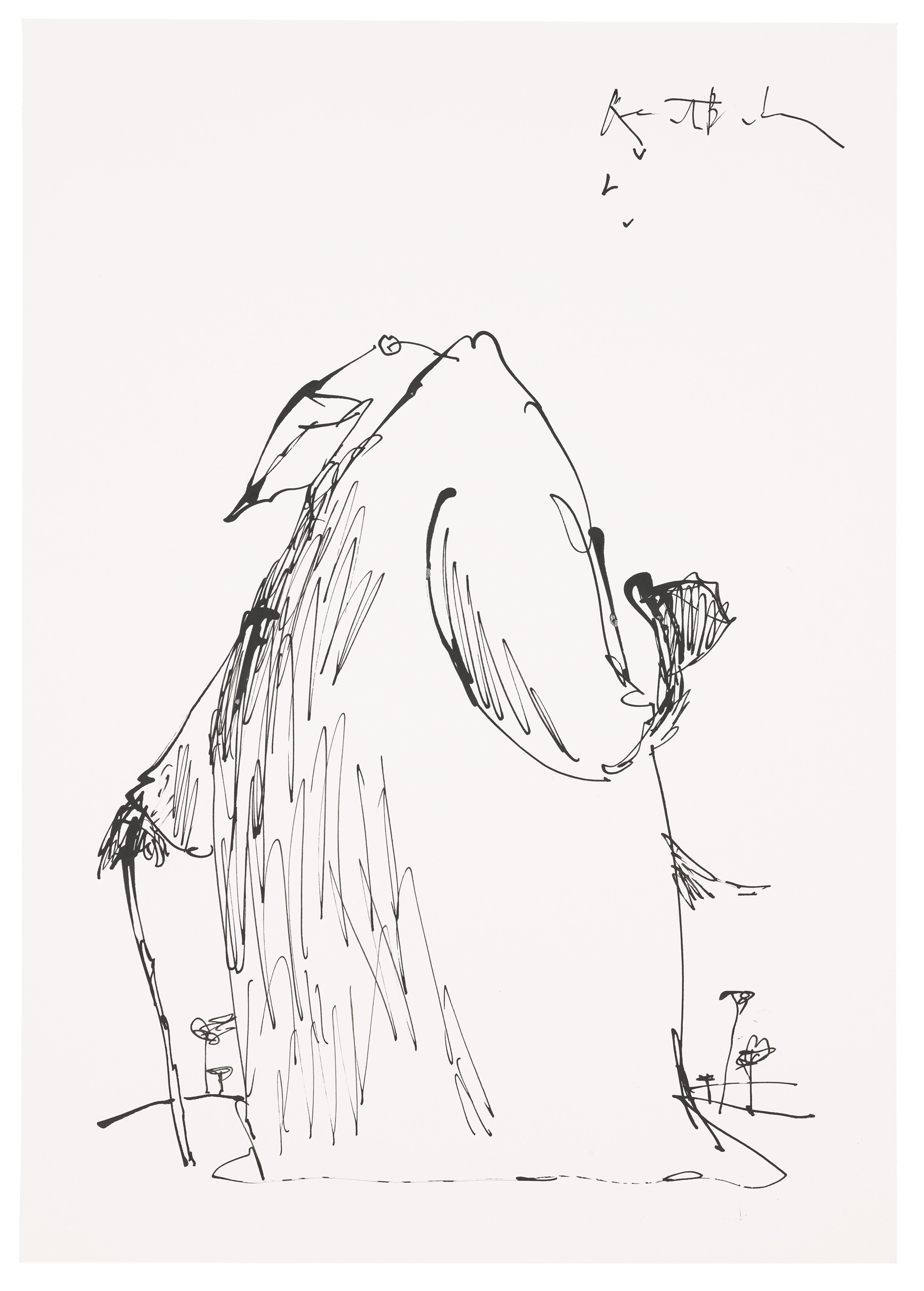 QUENTIN BLAKE (b.1932), Birds as people #4 | Christie’s