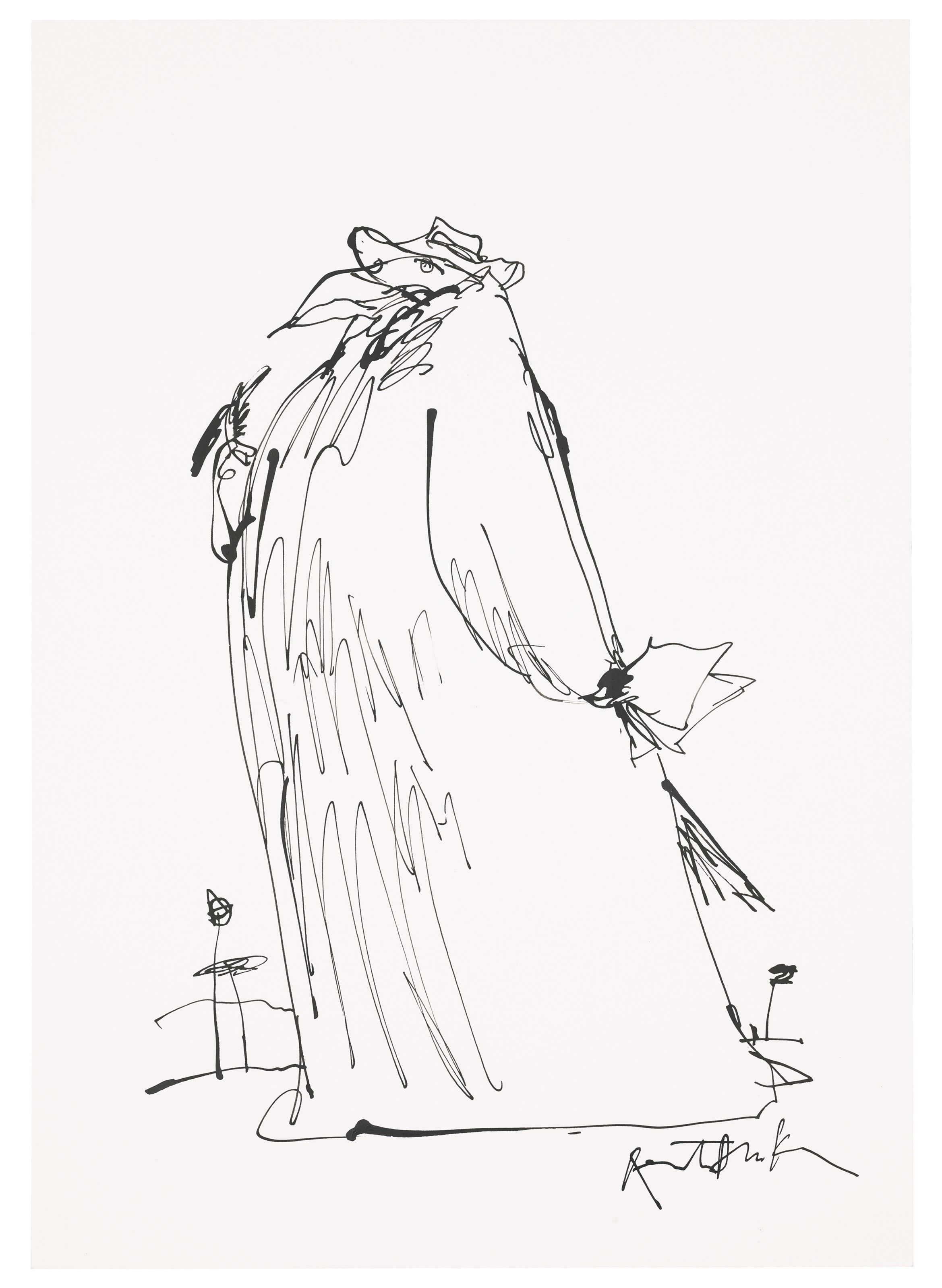 QUENTIN BLAKE (b.1932), Birds as people #7 | Christie’s