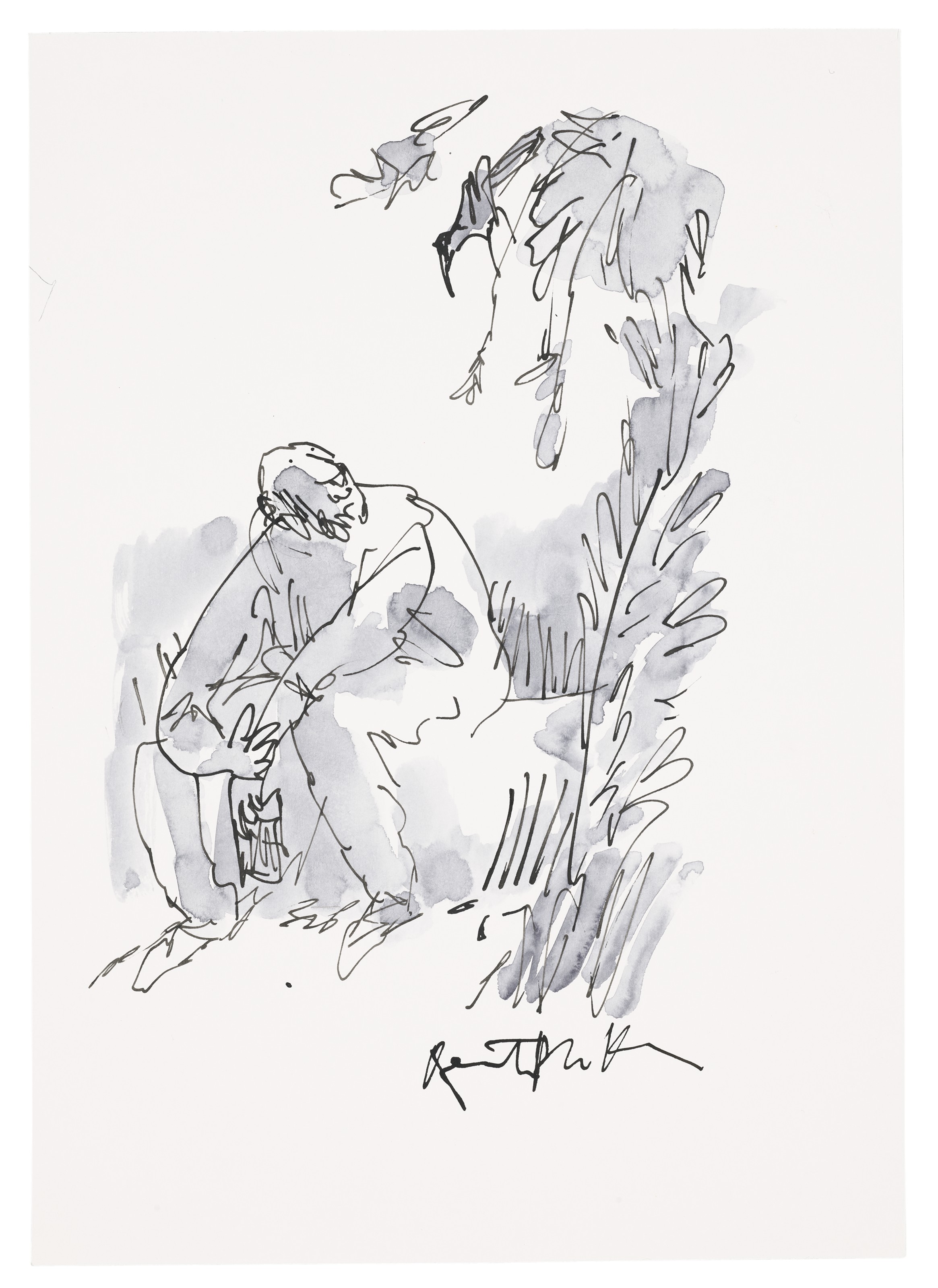 QUENTIN BLAKE (b.1932), Bird companions #2 | Christie’s